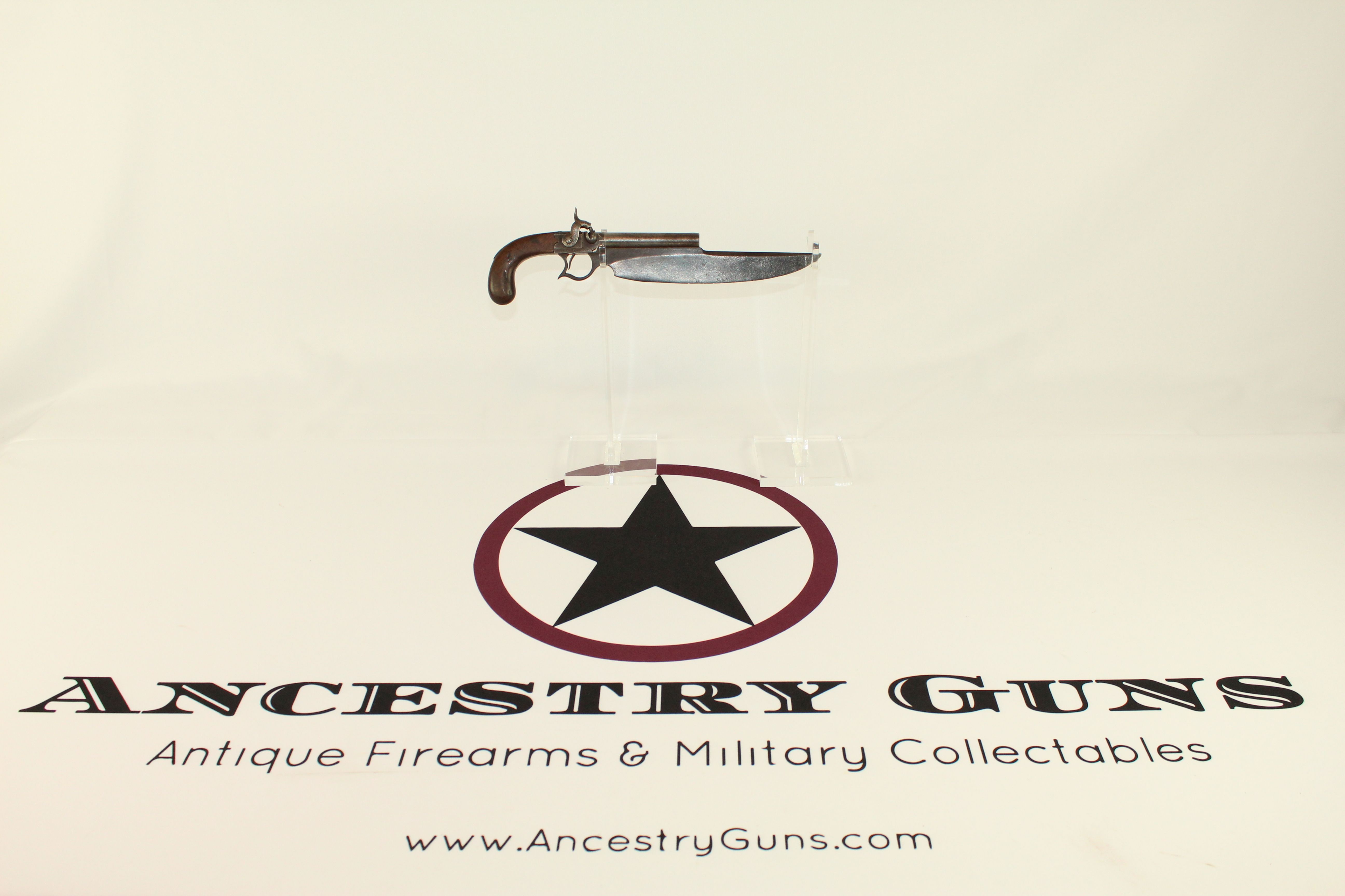 Antique Gun Firearm George Elgin Cutlass Pistol Morrill Mosman and ...