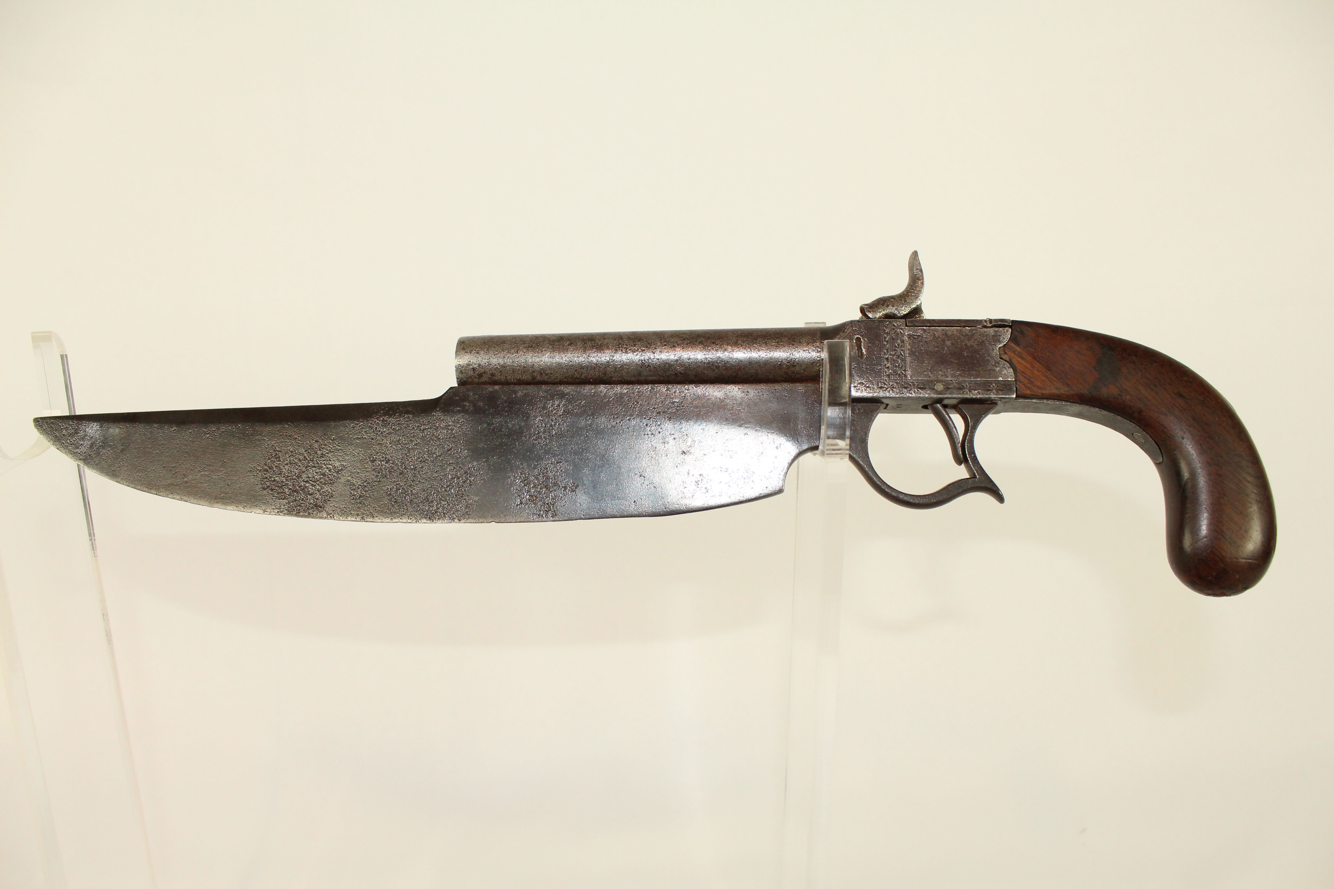 Antique Gun Firearm George Elgin Cutlass Pistol Morrill Mosman and ...