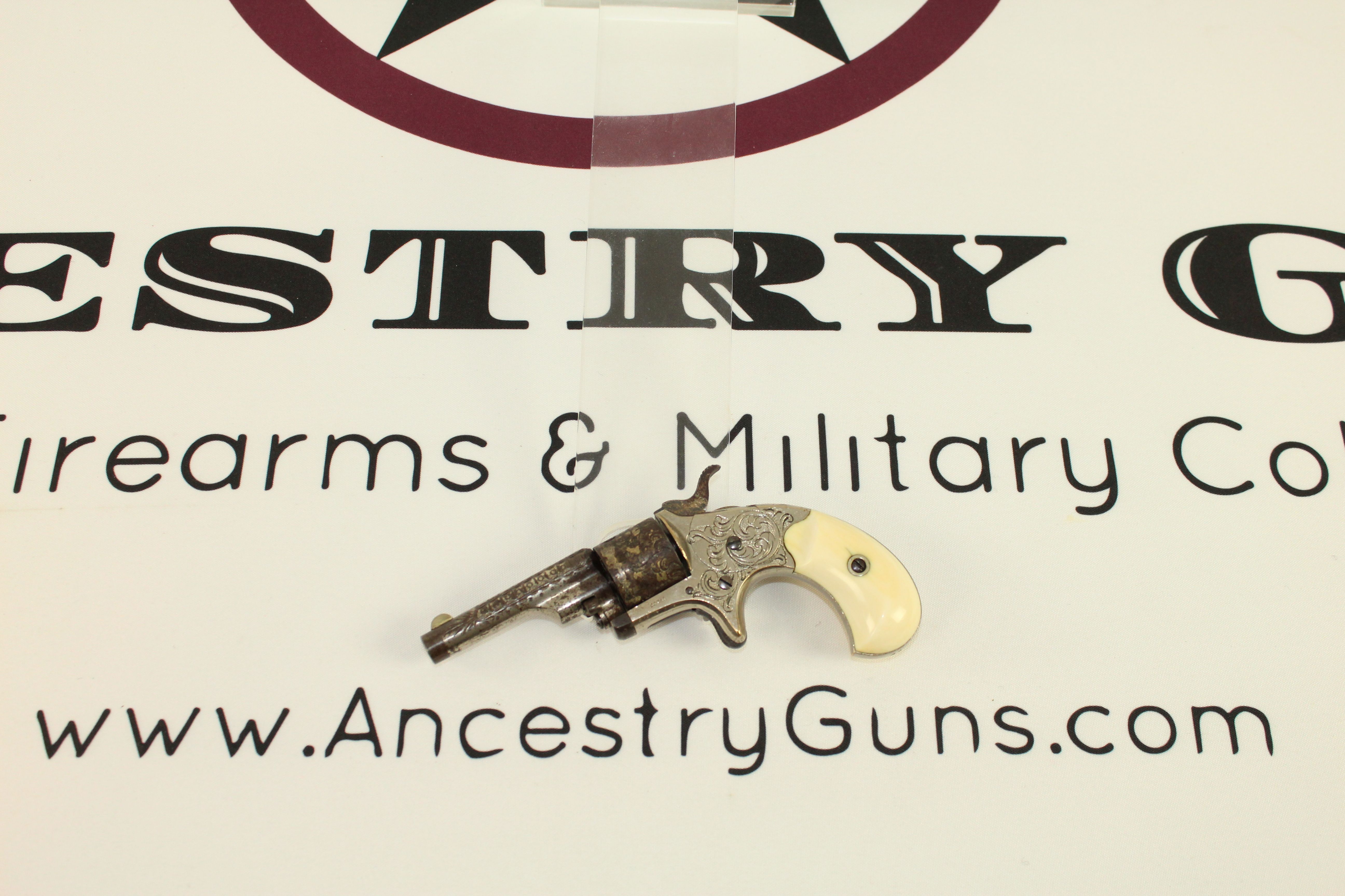 Colt Open Top Revolver in .22 Antique Firearm Gun 001 | Ancestry Guns