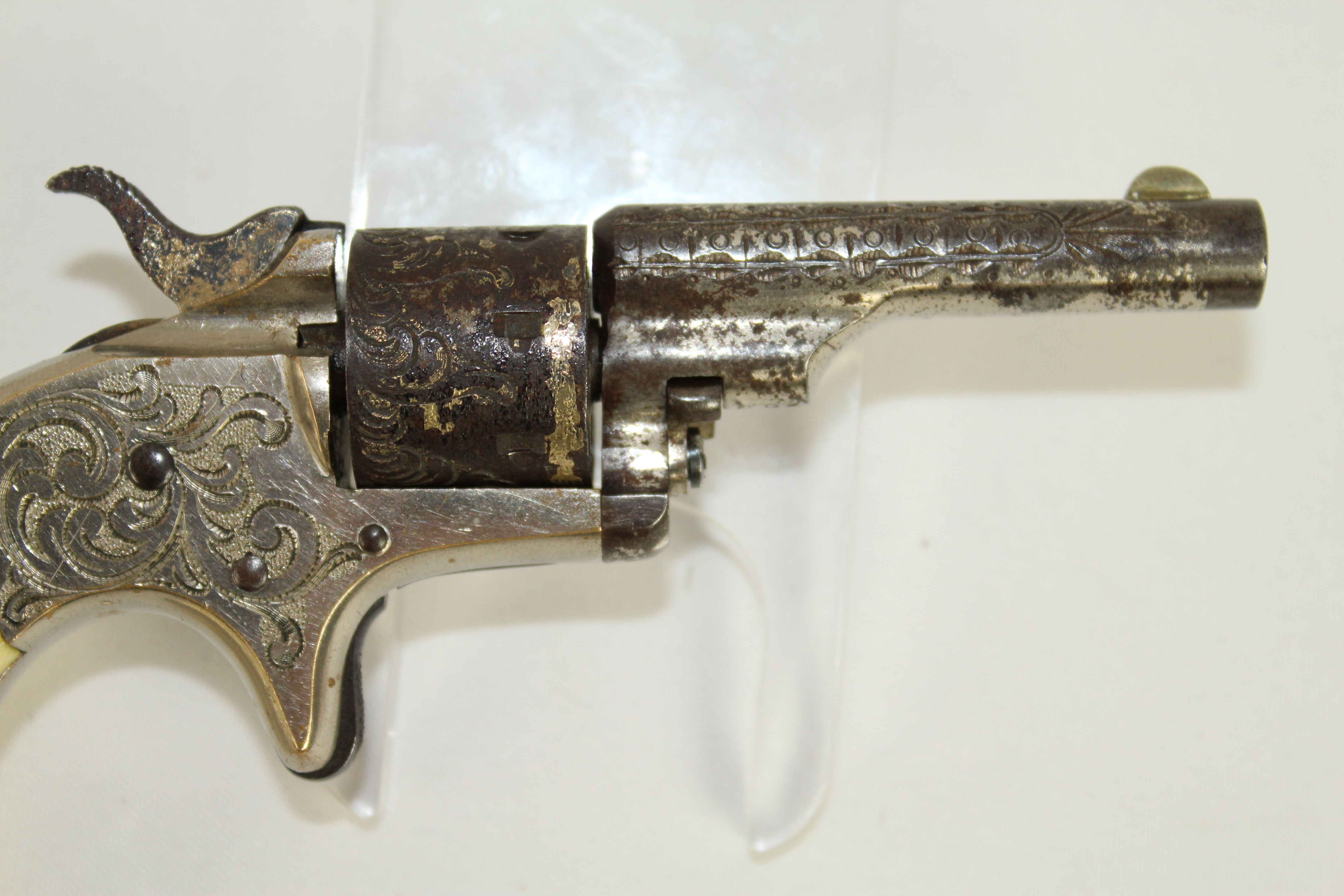 Colt Open Top Revolver in .22 Antique Firearm Gun 011 | Ancestry Guns