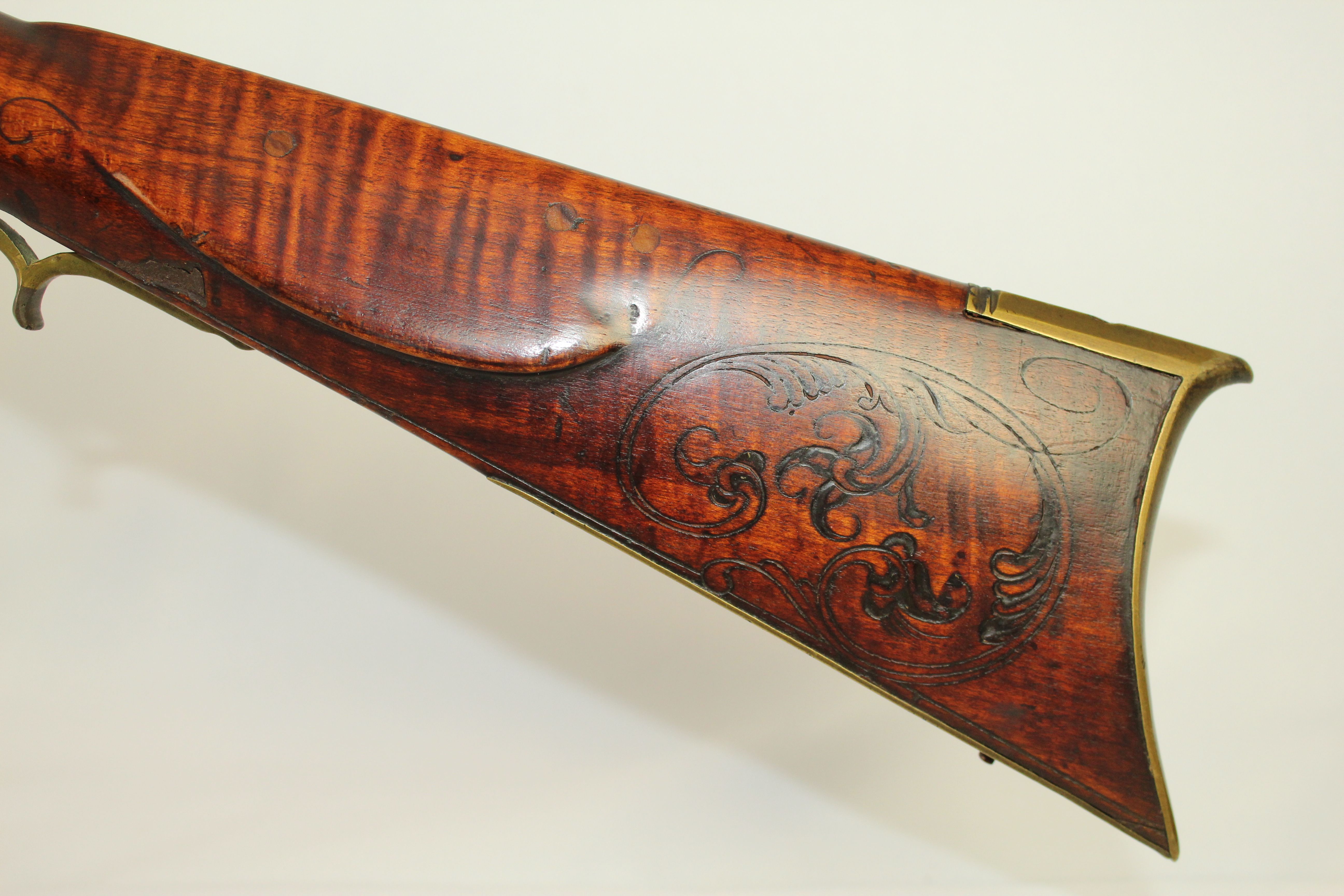 Flintlock Rifle Antique Firearm 009 | Ancestry Guns