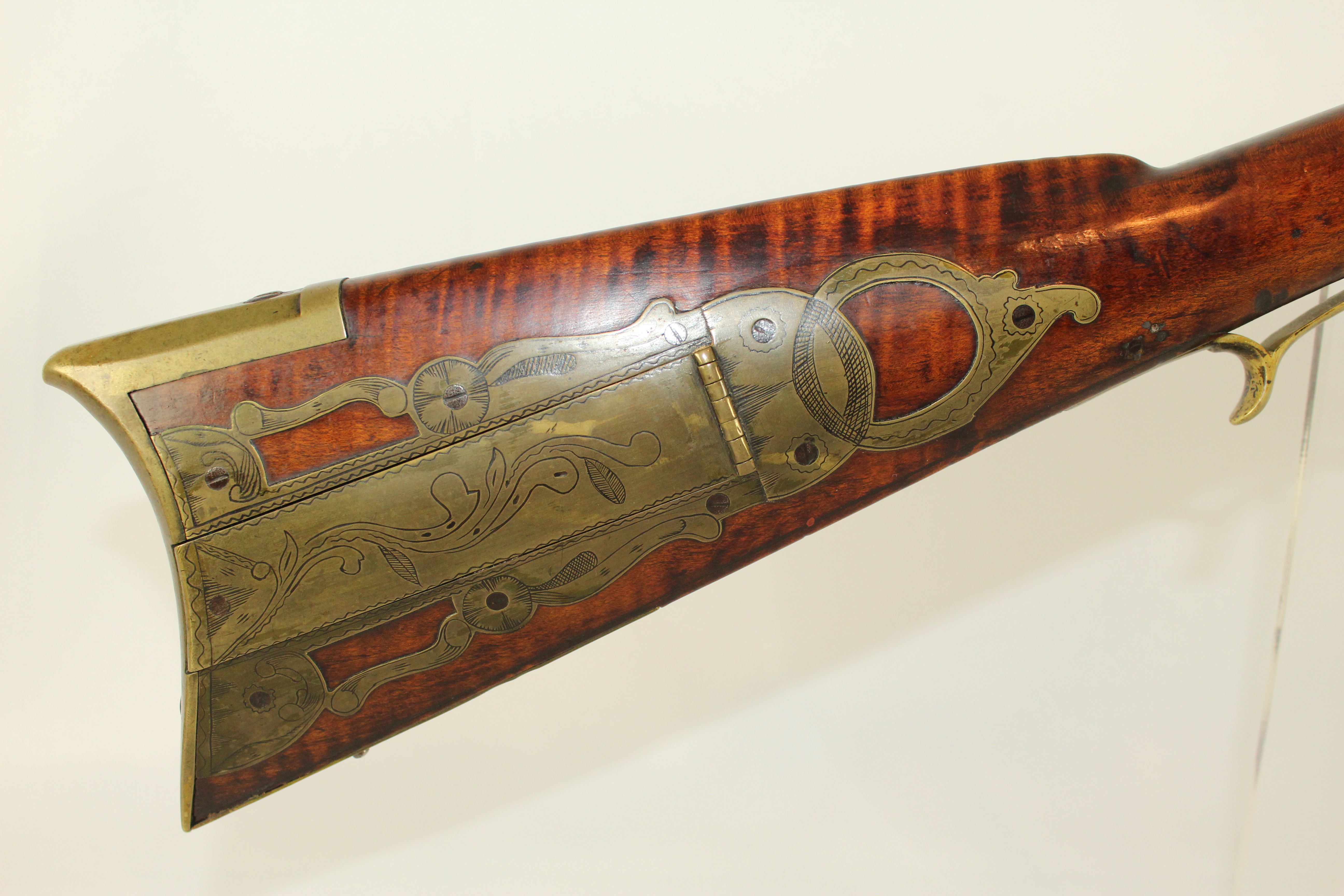 W.W. Flintlock Rifle Antique Firearm 002 | Ancestry Guns