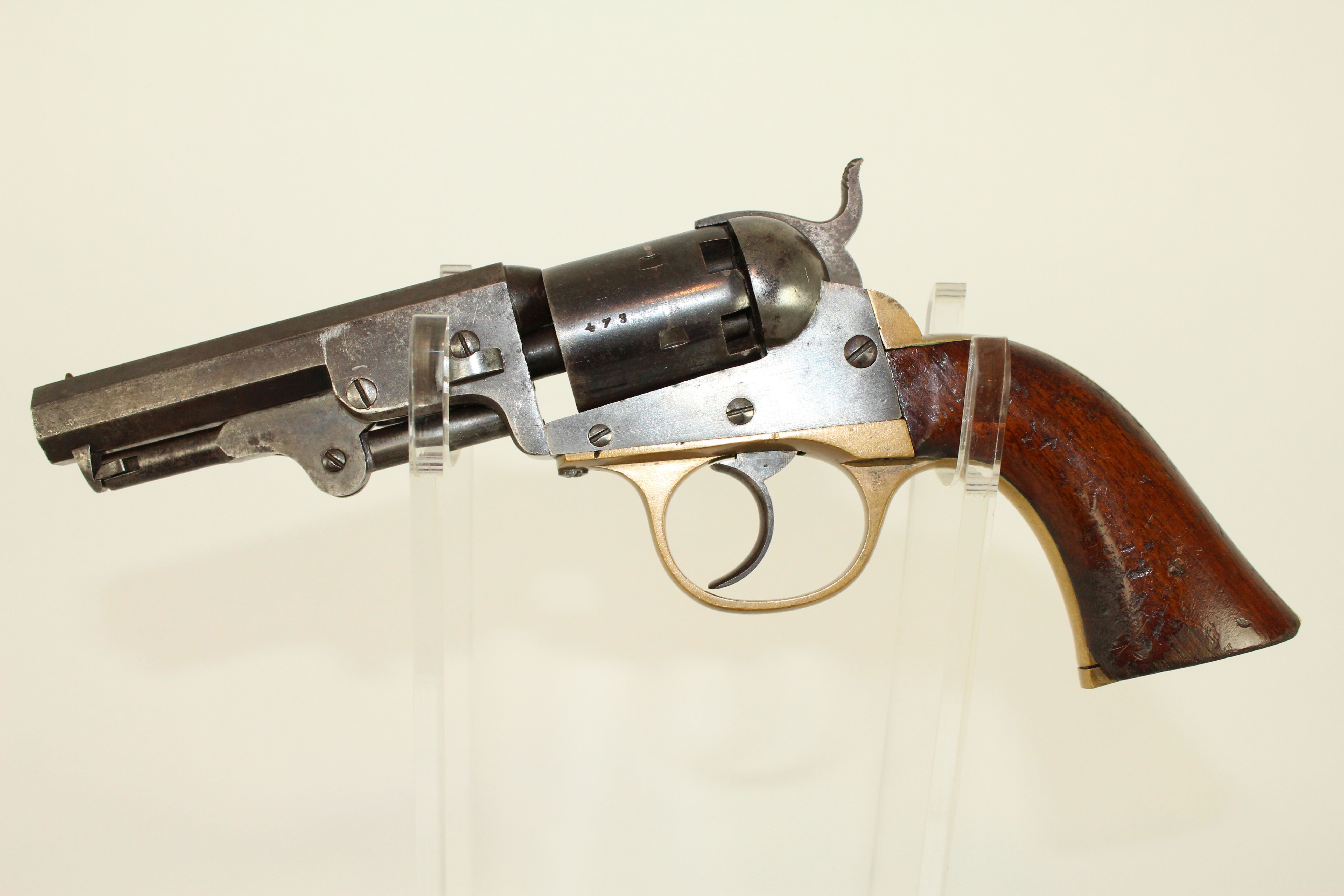 Antique Cooper Civil War Revolver 001 | Ancestry Guns