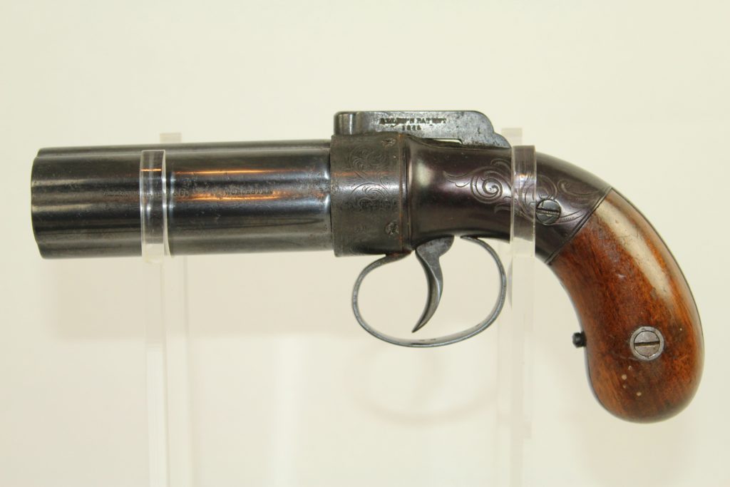 Antique Allen & Thurber Percussion Pepperbox Revolver 012 | Ancestry Guns