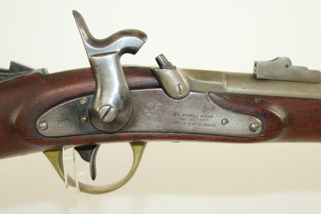 Antique Civil War Merrill Cavalry Carbine Baltimore 002 | Ancestry Guns