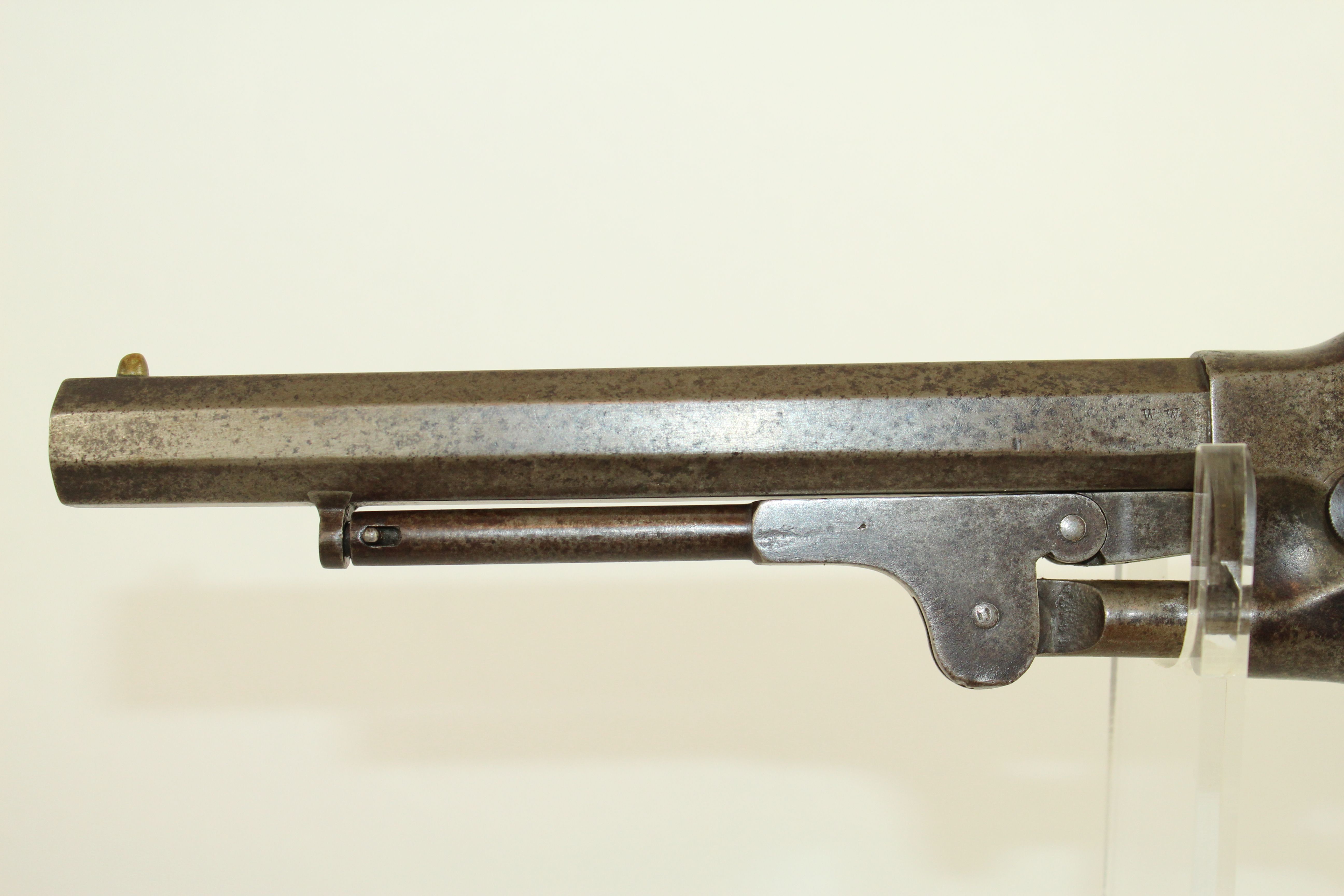 Antique Civil War Pettengill Dragoon Cavalry Revolver 004 | Ancestry Guns