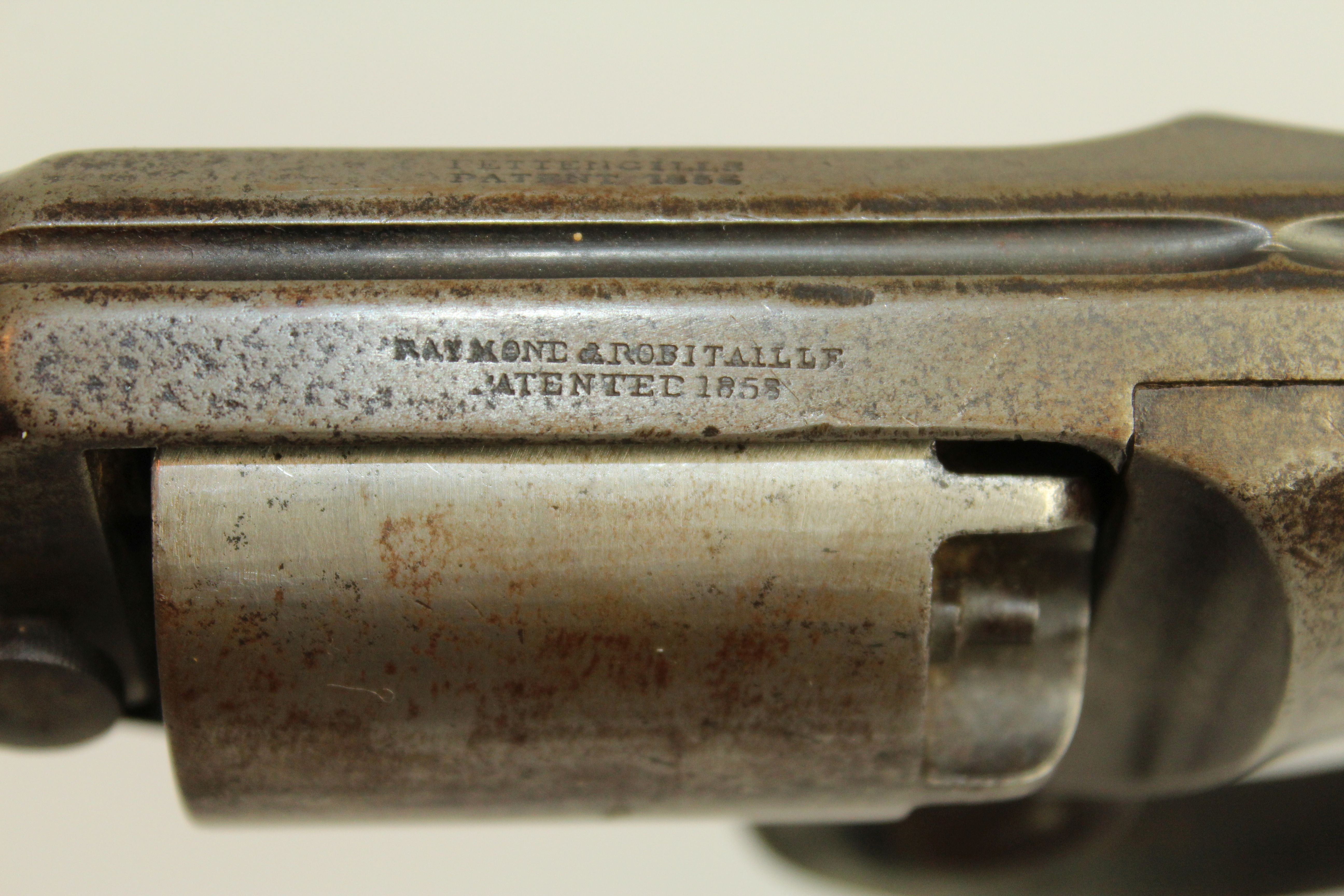 Antique Civil War Pettengill Dragoon Cavalry Revolver 007 | Ancestry Guns