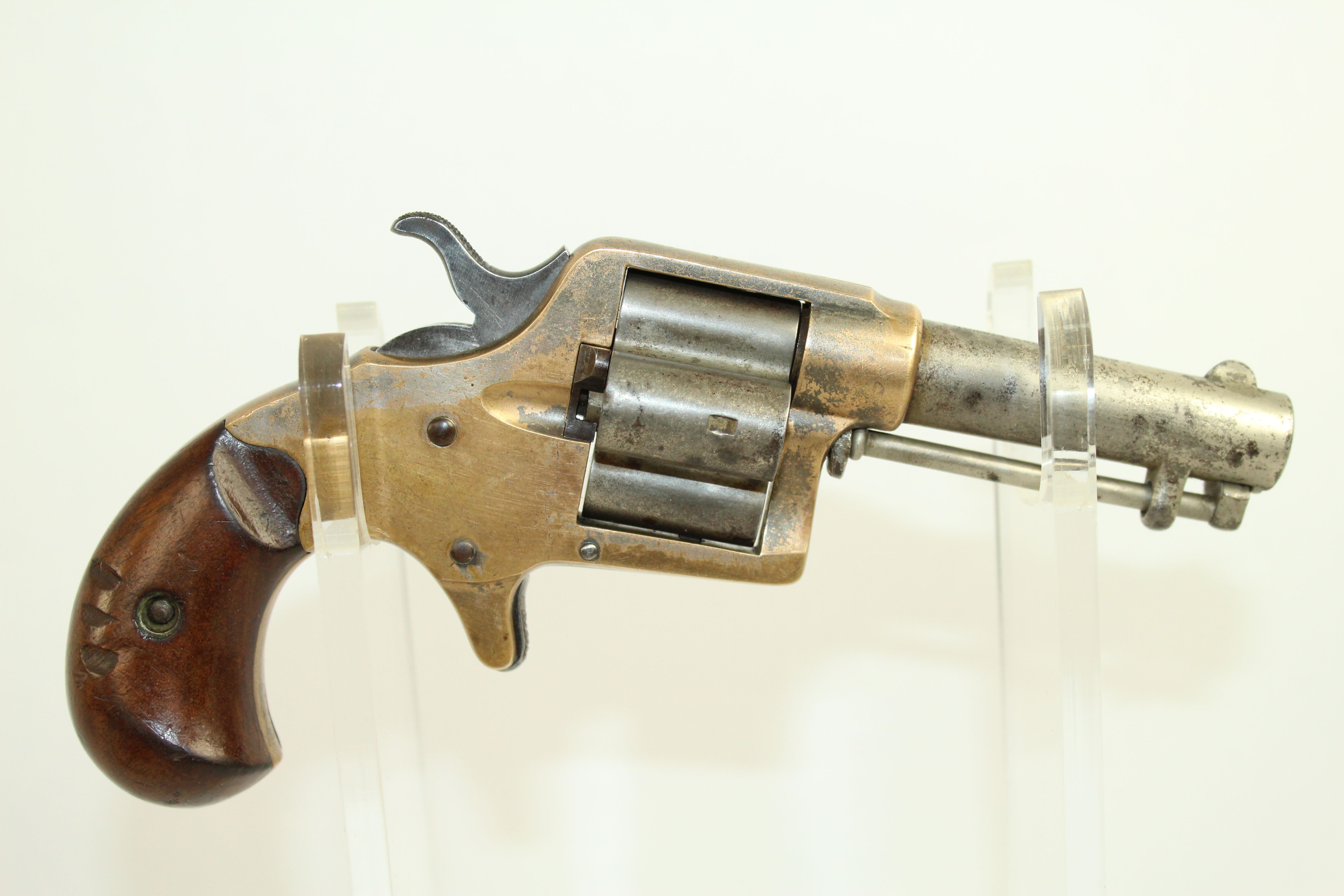 Antique Colt House Cloverleaf Jim Fisk Revolver 002 | Ancestry Guns