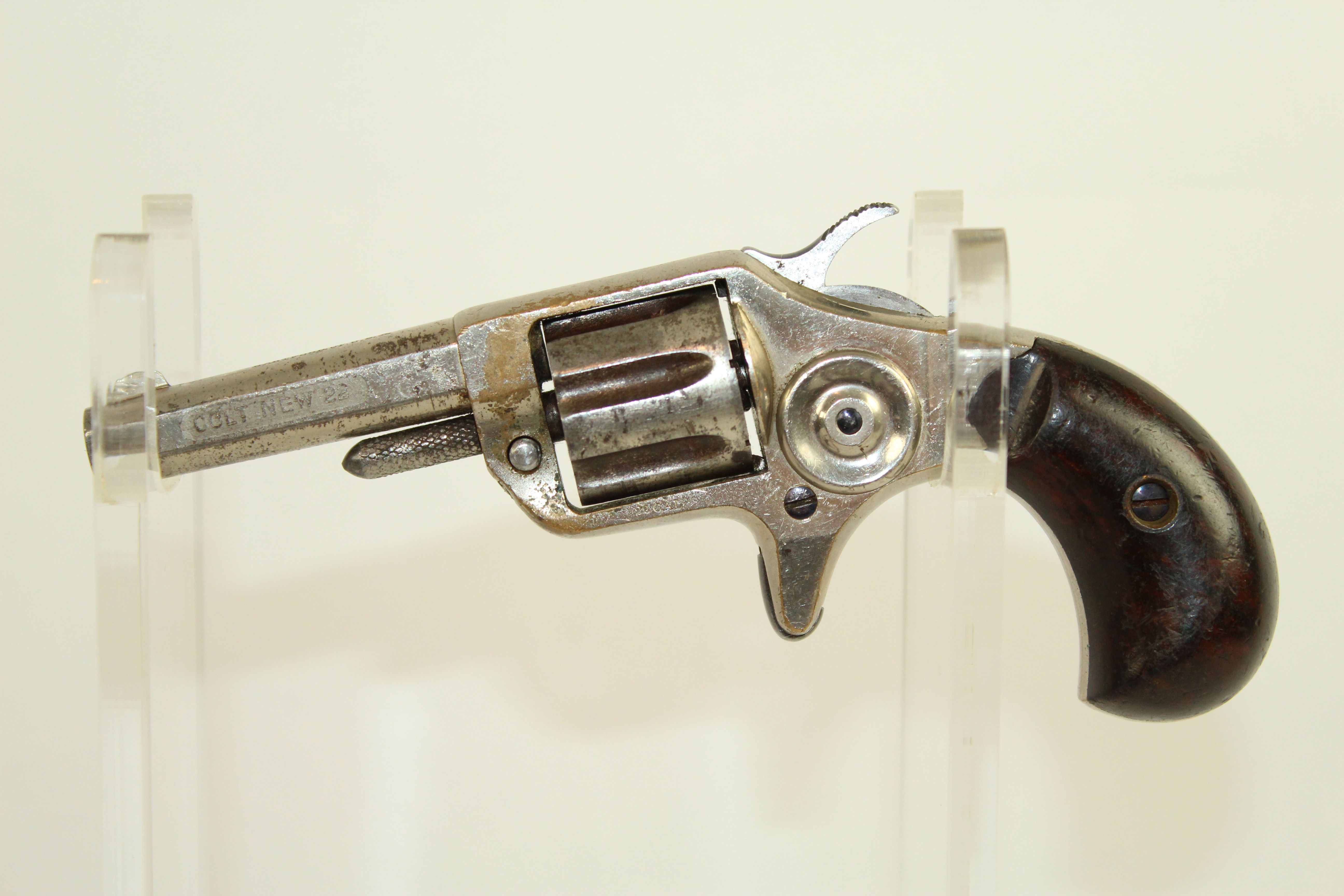 Antique Colt New Line 22 Revolver 001 | Ancestry Guns