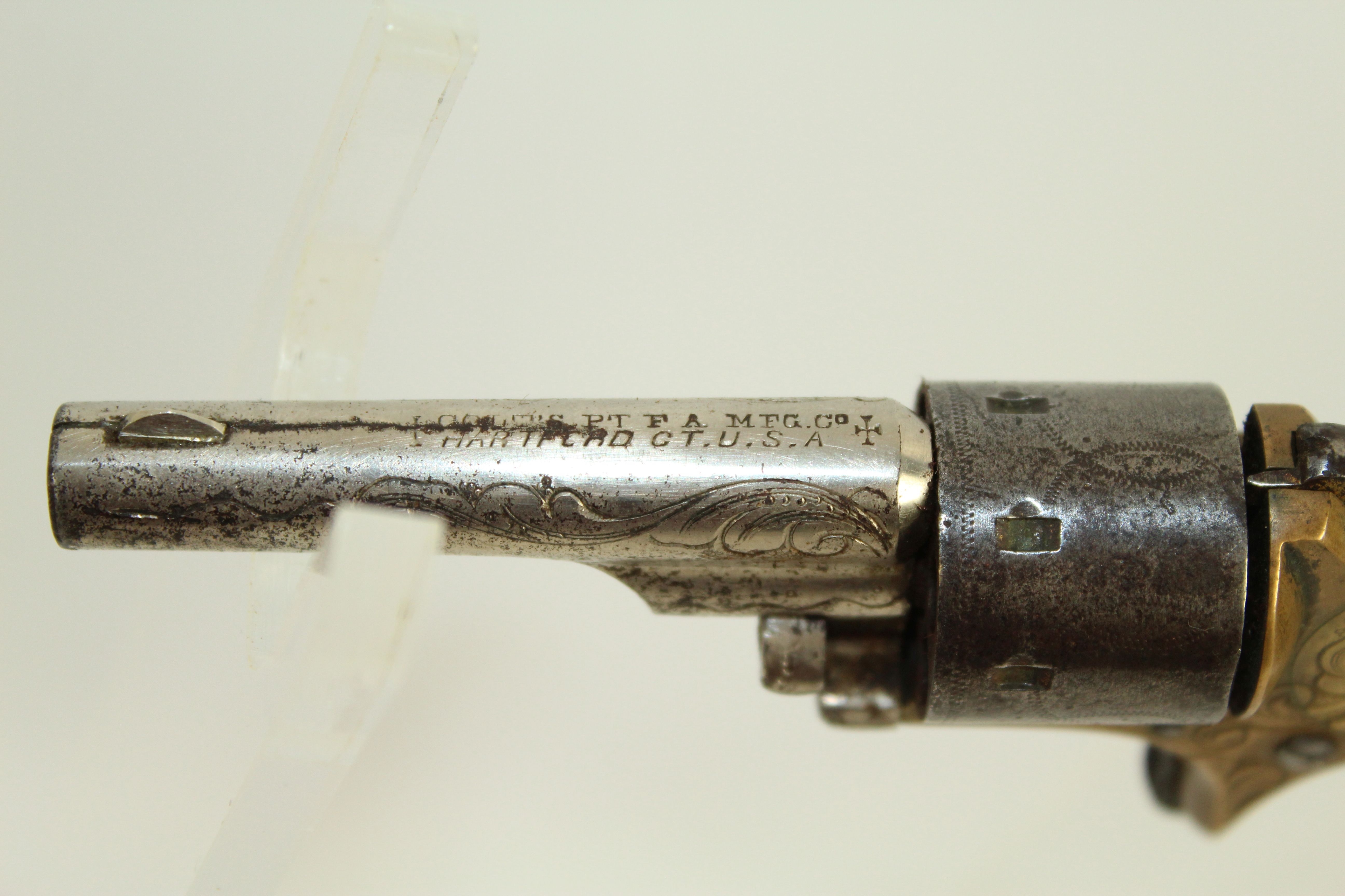 Antique Colt Open Top 22 Revolver 005 | Ancestry Guns