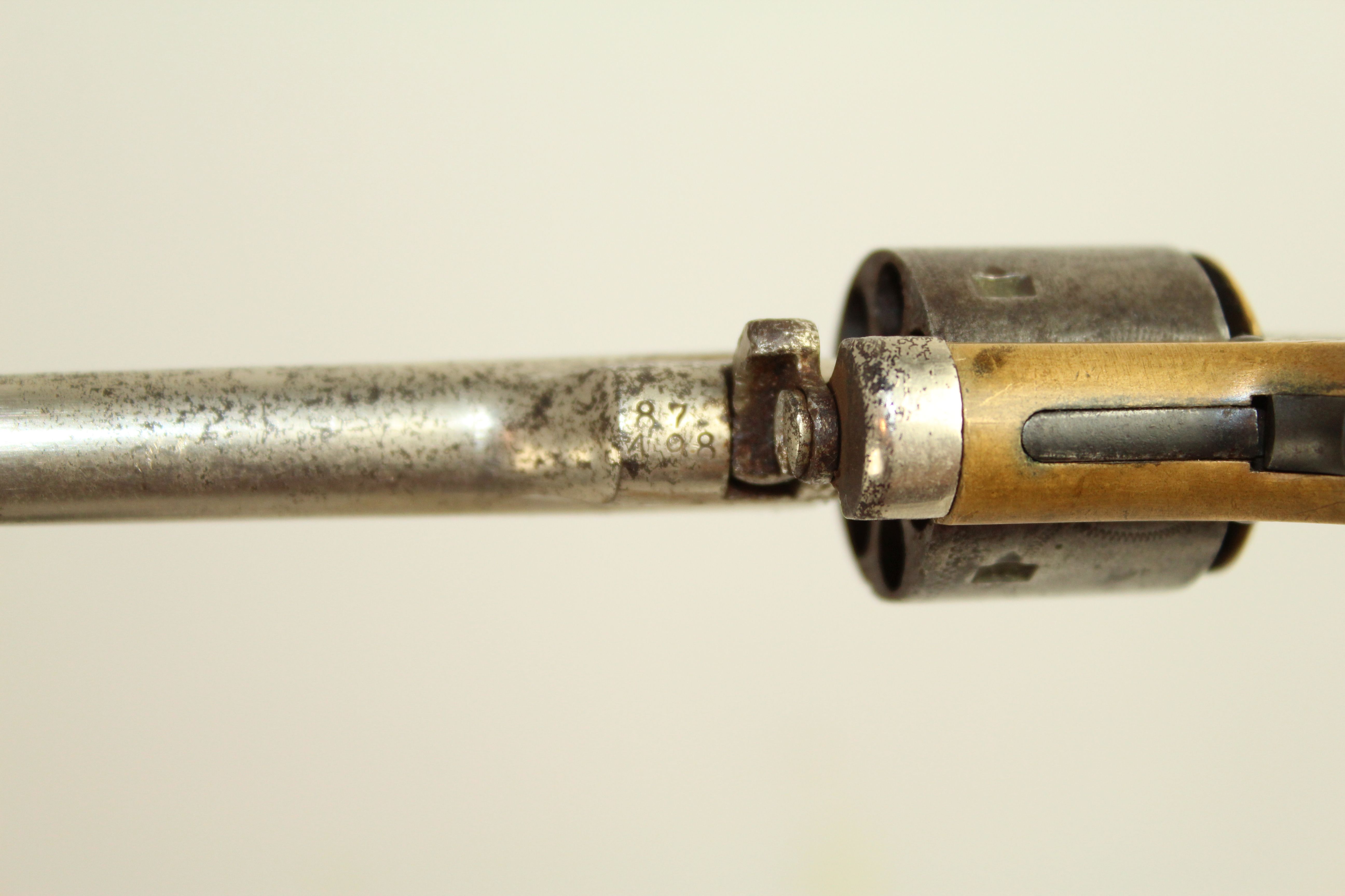 Antique Colt Open Top 22 Revolver 007 | Ancestry Guns