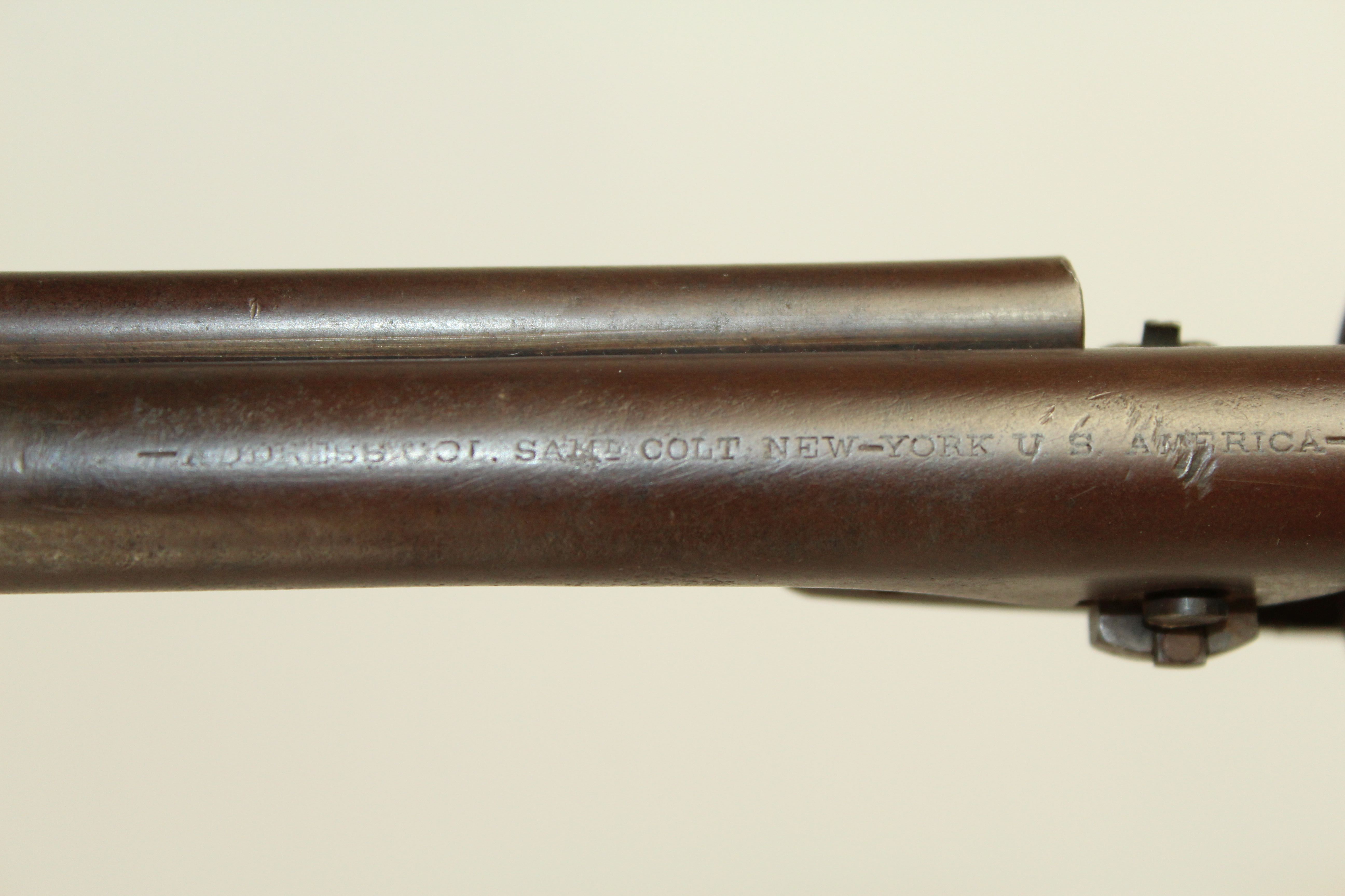 Antique Colt Richards-Mason Conversion U.S. Model 1860 Army Revolver ...