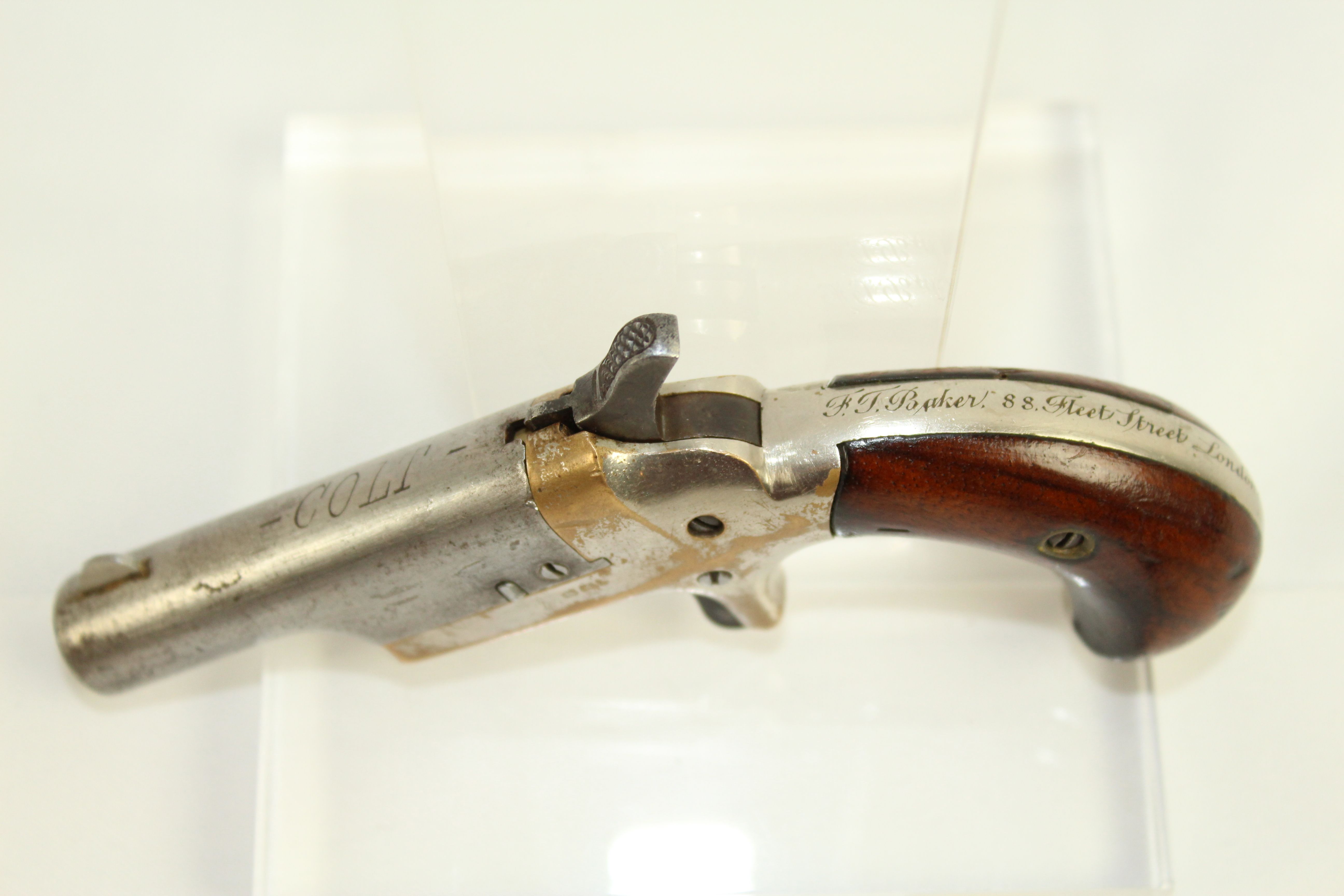 Antique Colt Third Model Thuer Deringer Derringer British English 002 ...