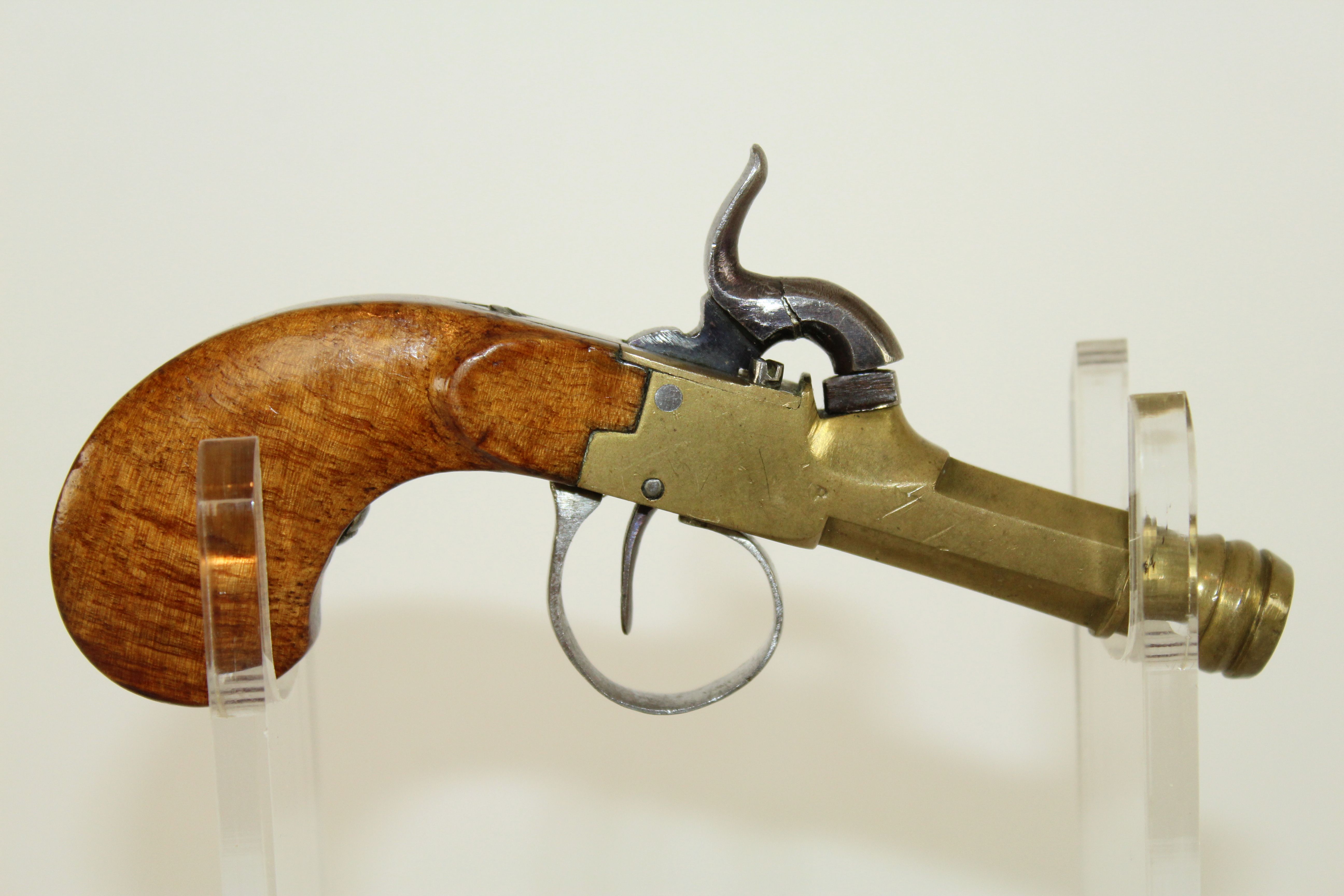 Antique European Belgian Percussion Pistol 007 | Ancestry Guns