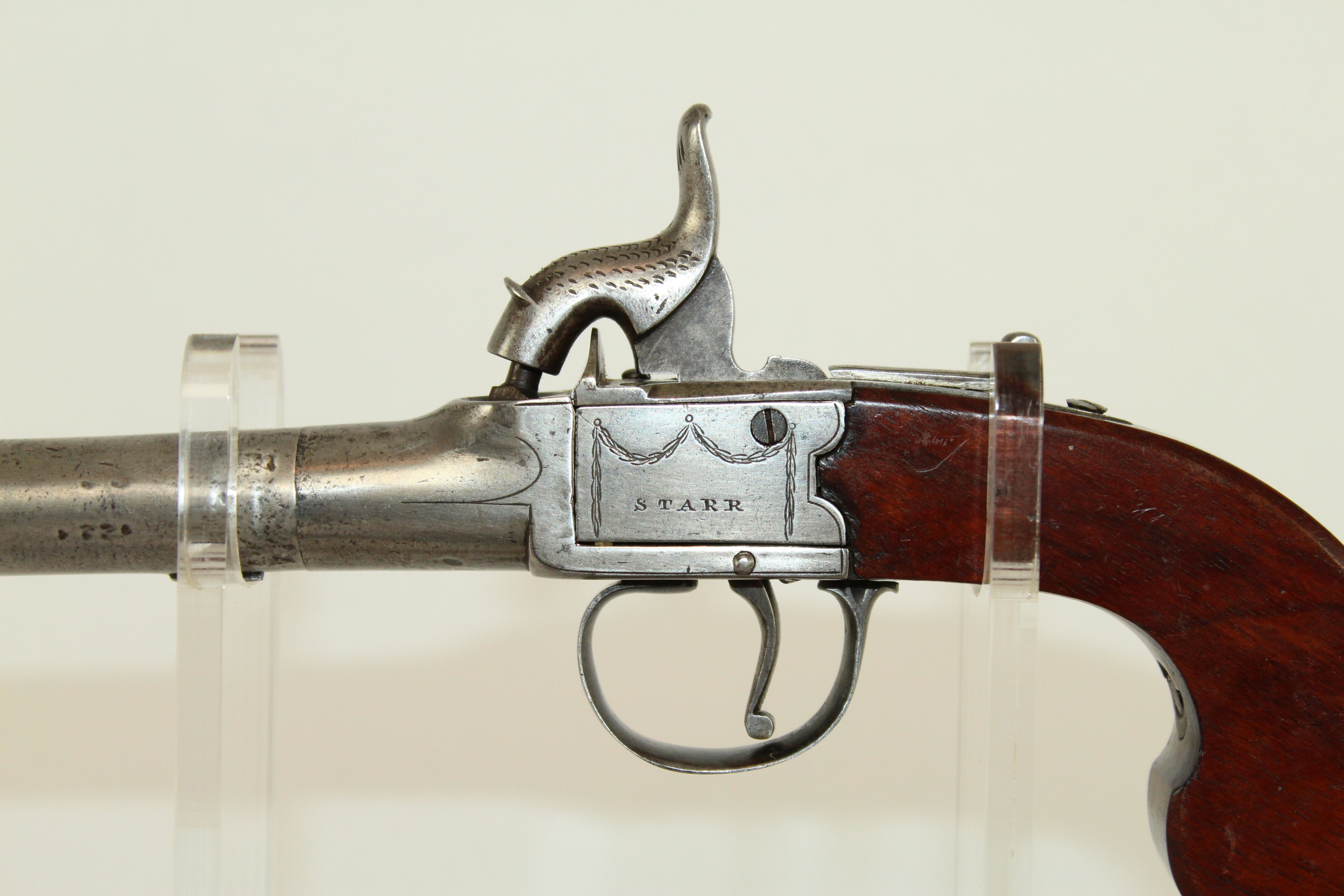Antique European English Starr Retford Percussion Pistol 009 | Ancestry ...