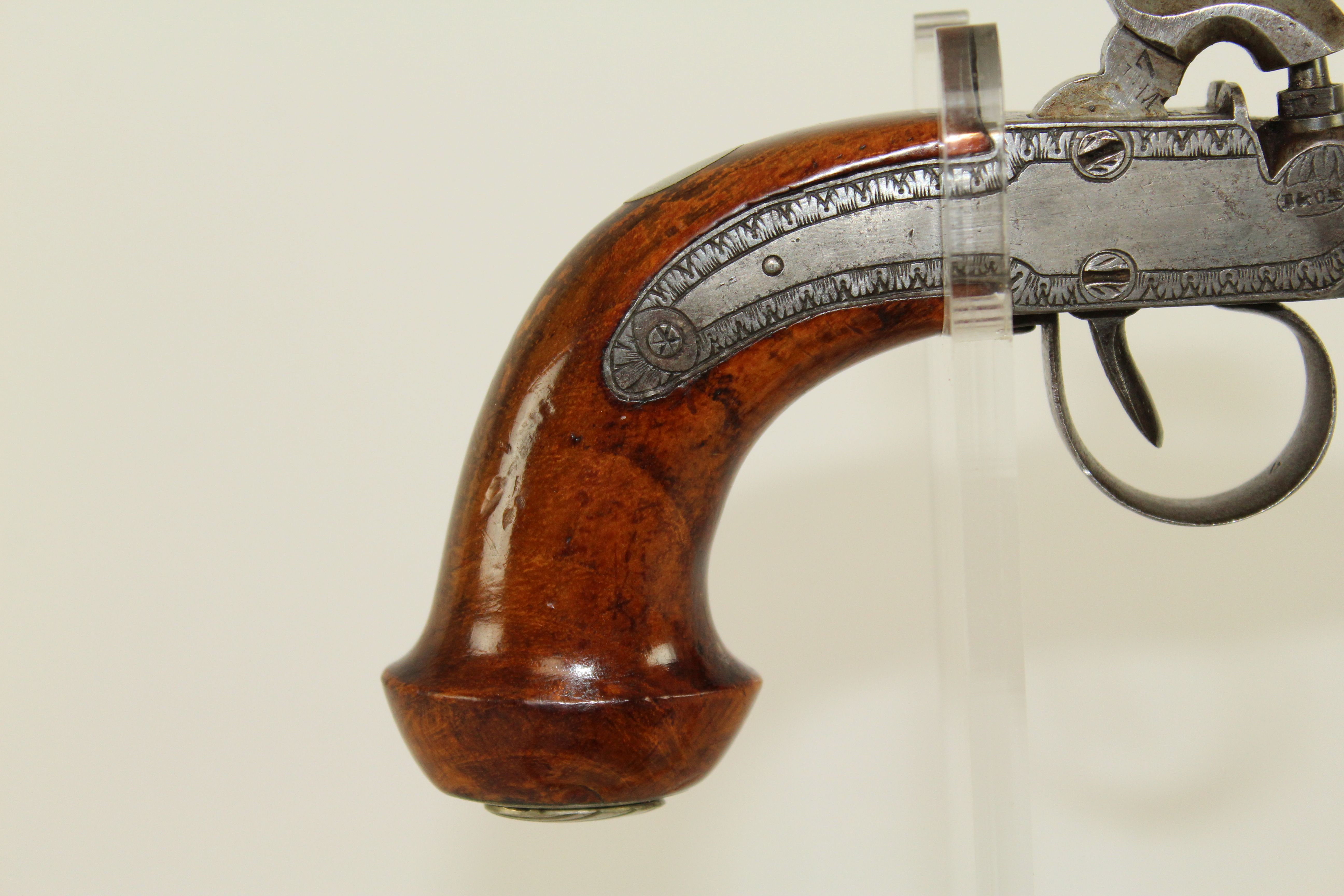 Antique European French B&Cie Percussion Pistol 002 | Ancestry Guns