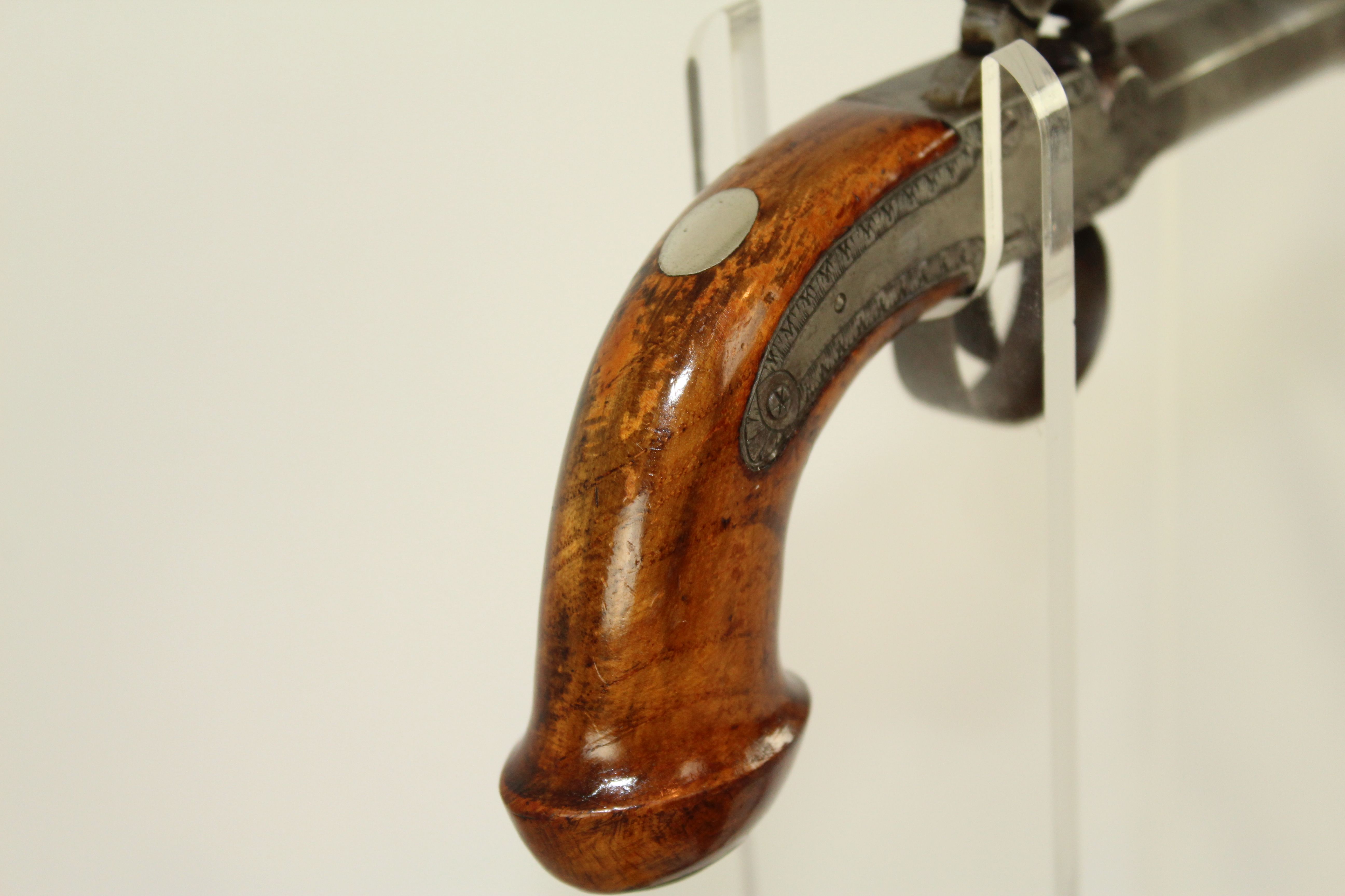 Antique European French B&Cie Percussion Pistol 005 | Ancestry Guns