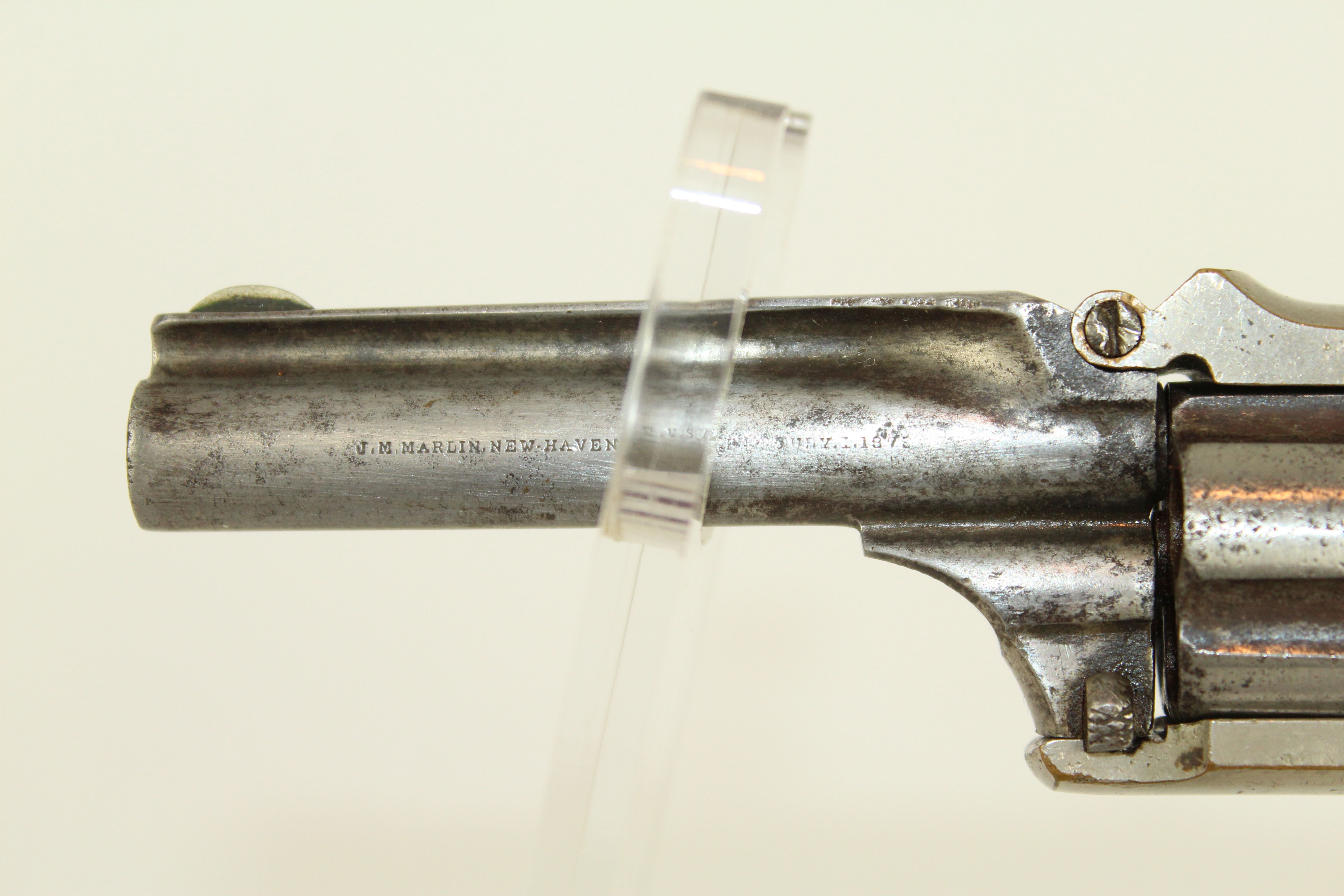 Antique J.M. Marlin 1875 Revolver 004 | Ancestry Guns