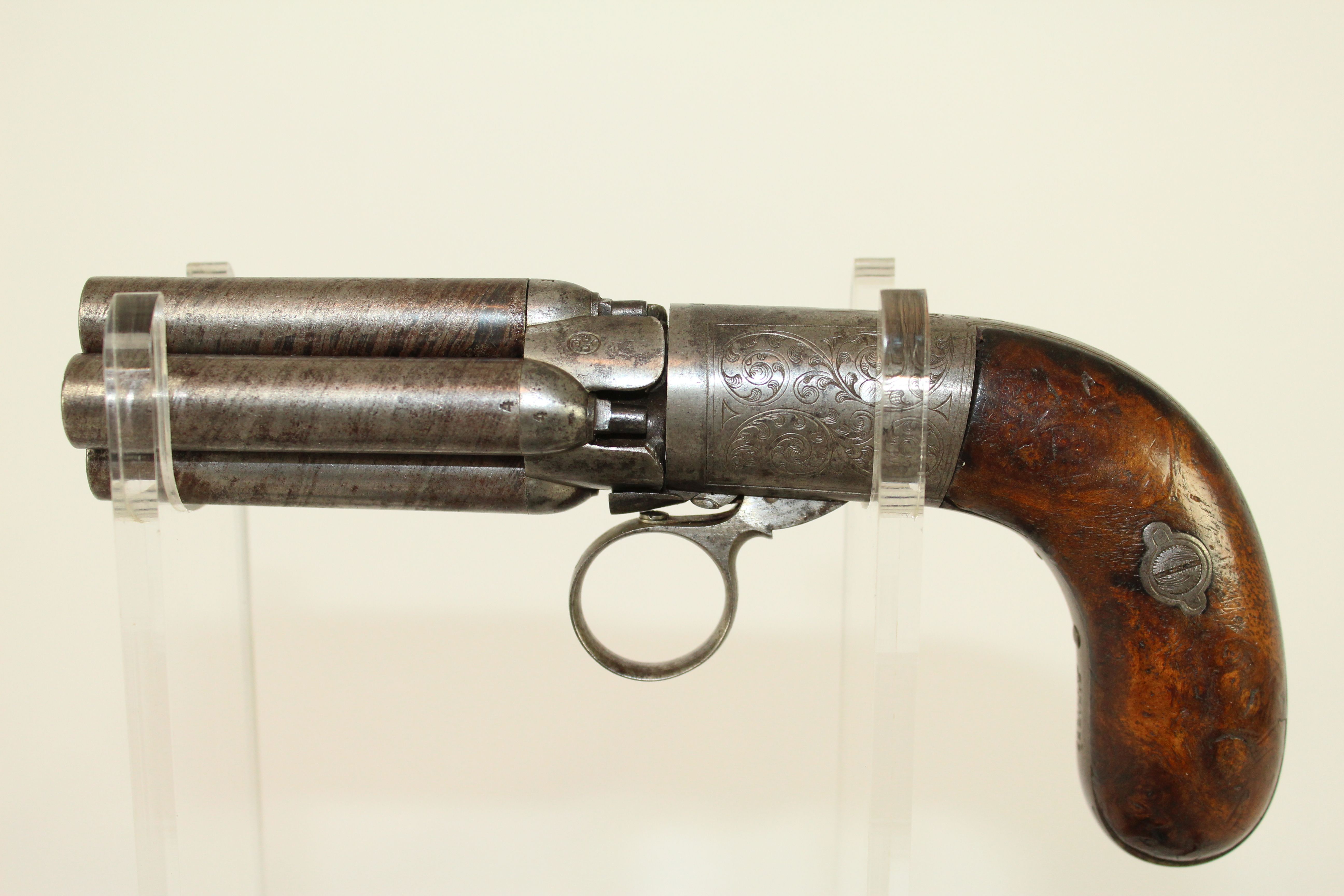 Antique Mariette Brevete Francotte Revolver 002 | Ancestry Guns
