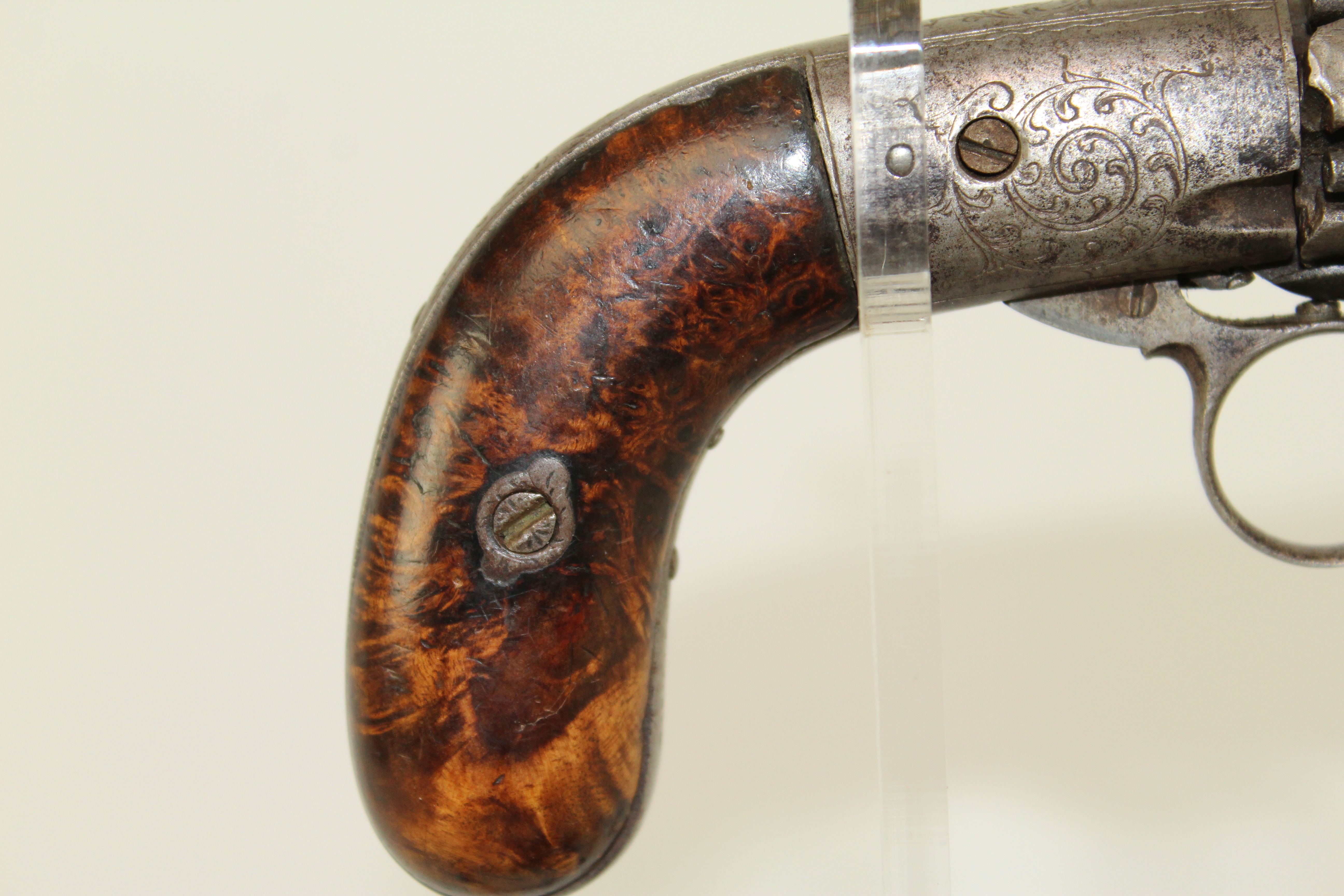 Antique Mariette Brevete Francotte Revolver 002 | Ancestry Guns