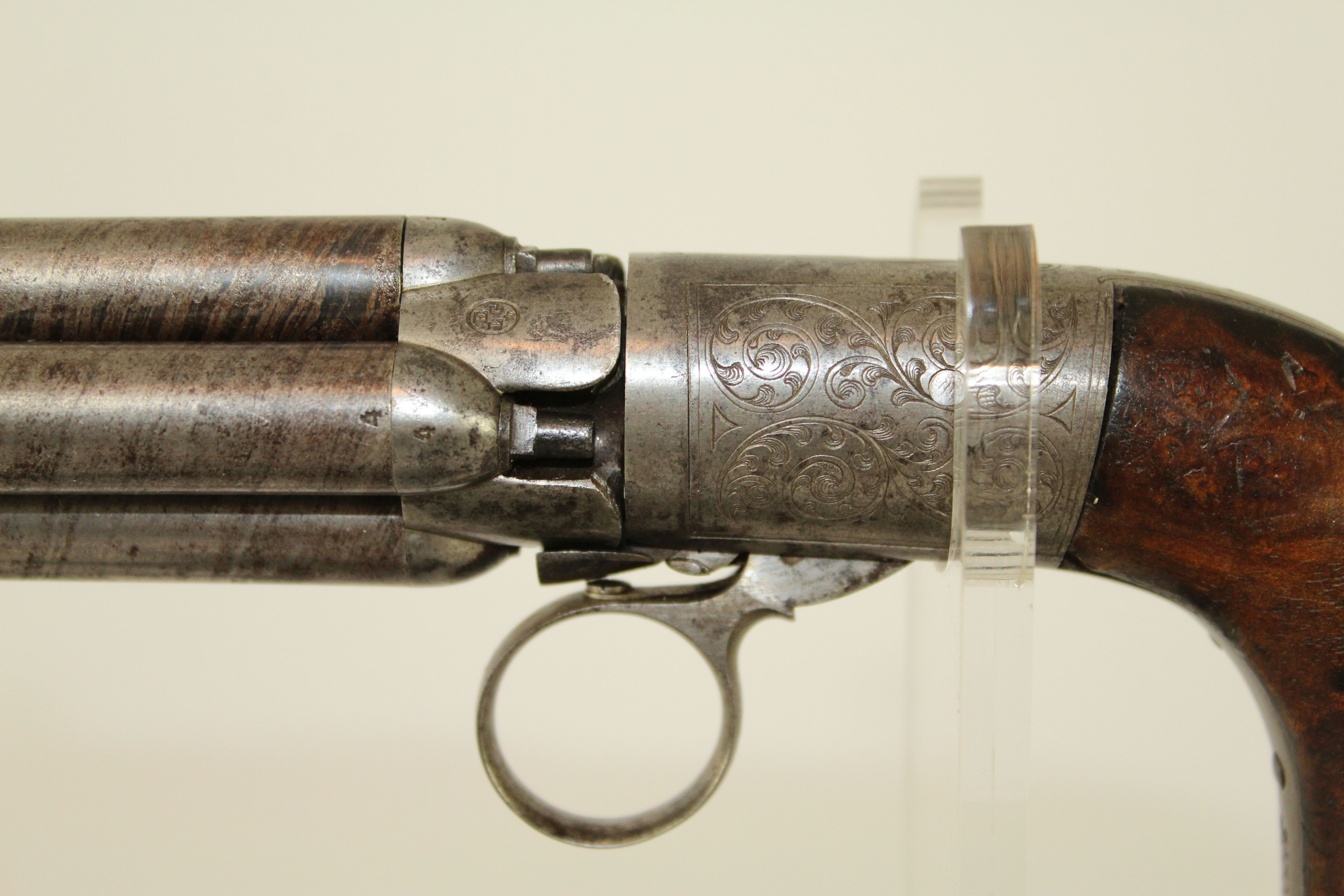 Antique Mariette Brevete Francotte Revolver 004 | Ancestry Guns