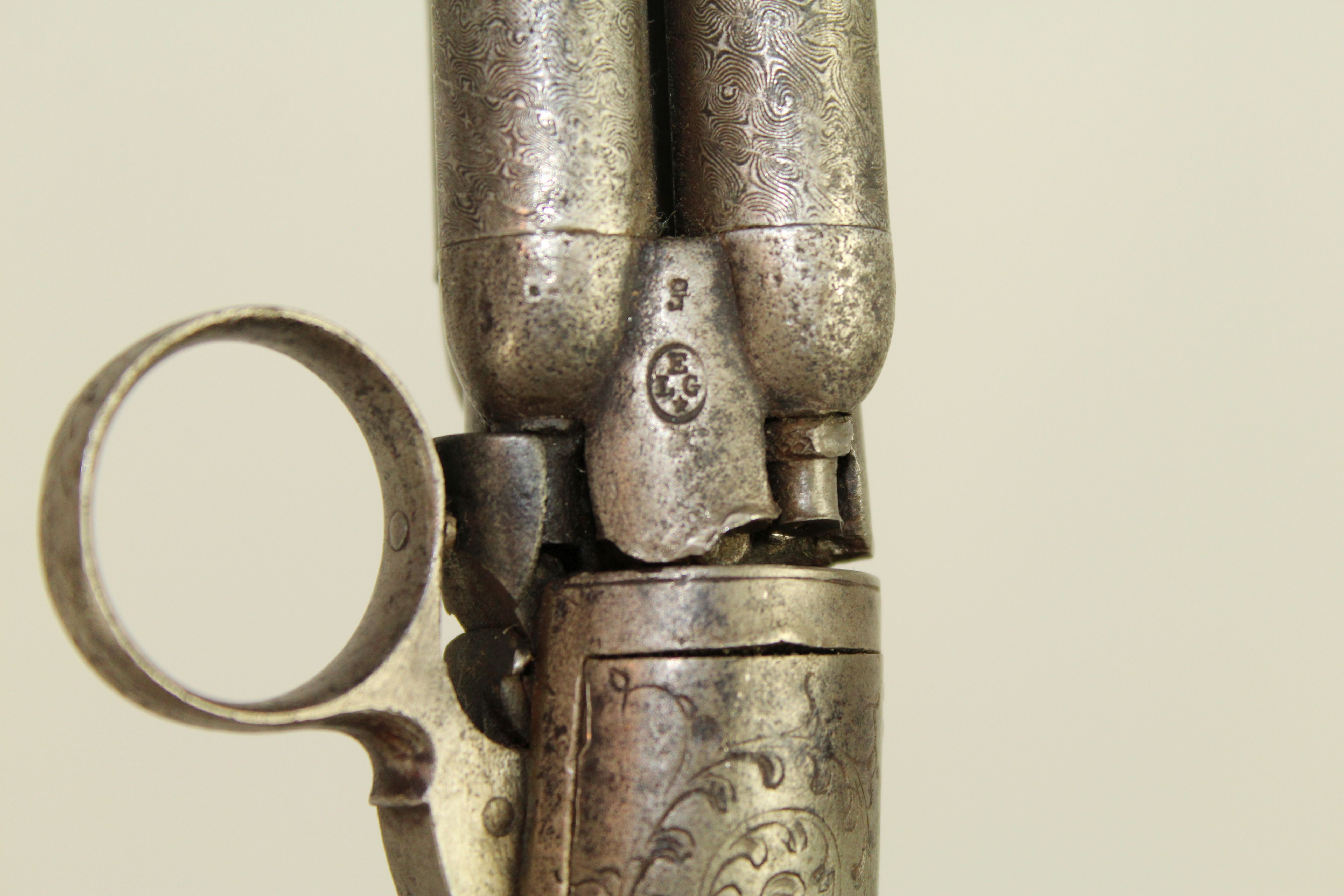 Antique Mariette Brevete Francotte Revolver 007 | Ancestry Guns