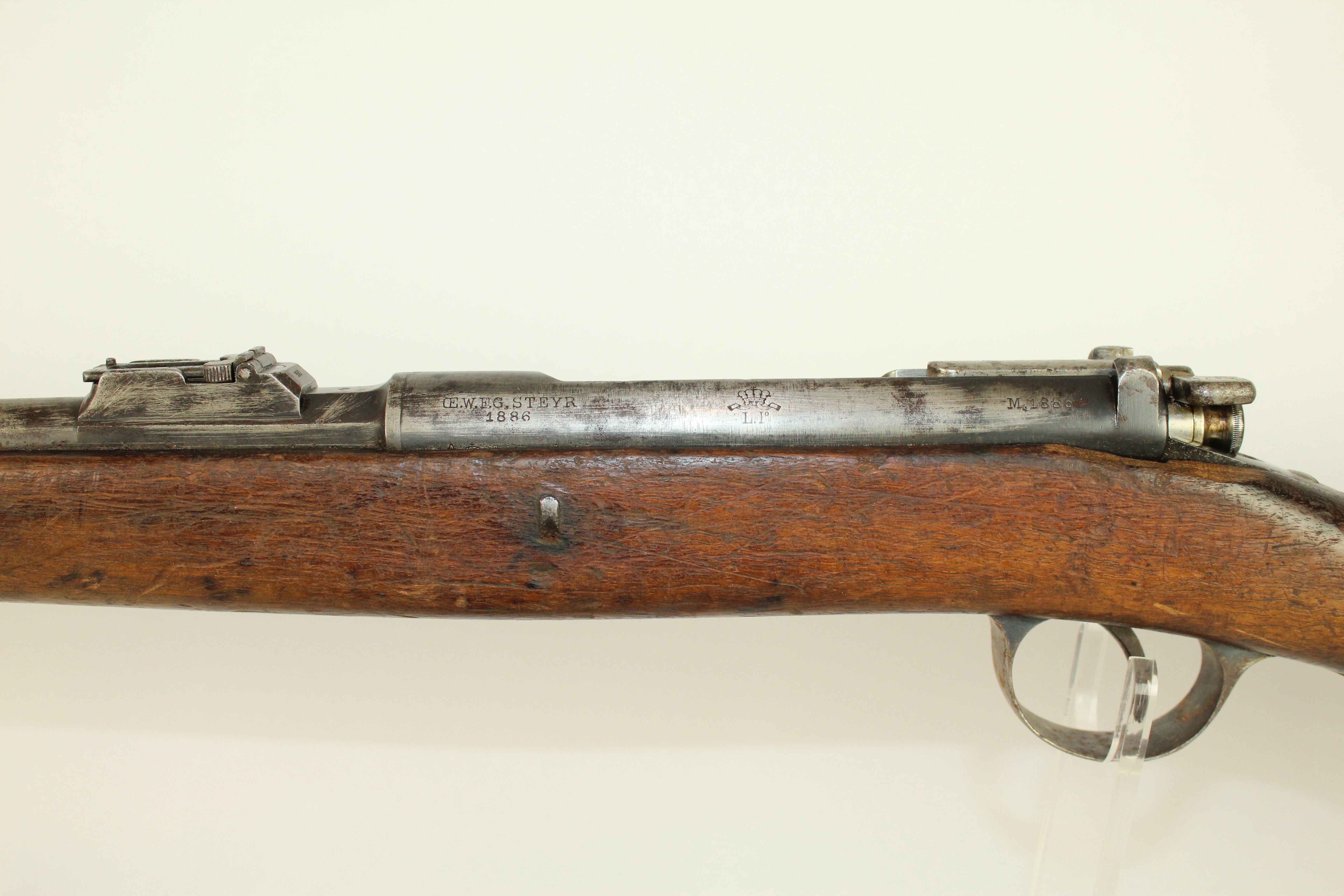 Antique Portuguese Steyr Model 1886 Carbine 017 | Ancestry Guns