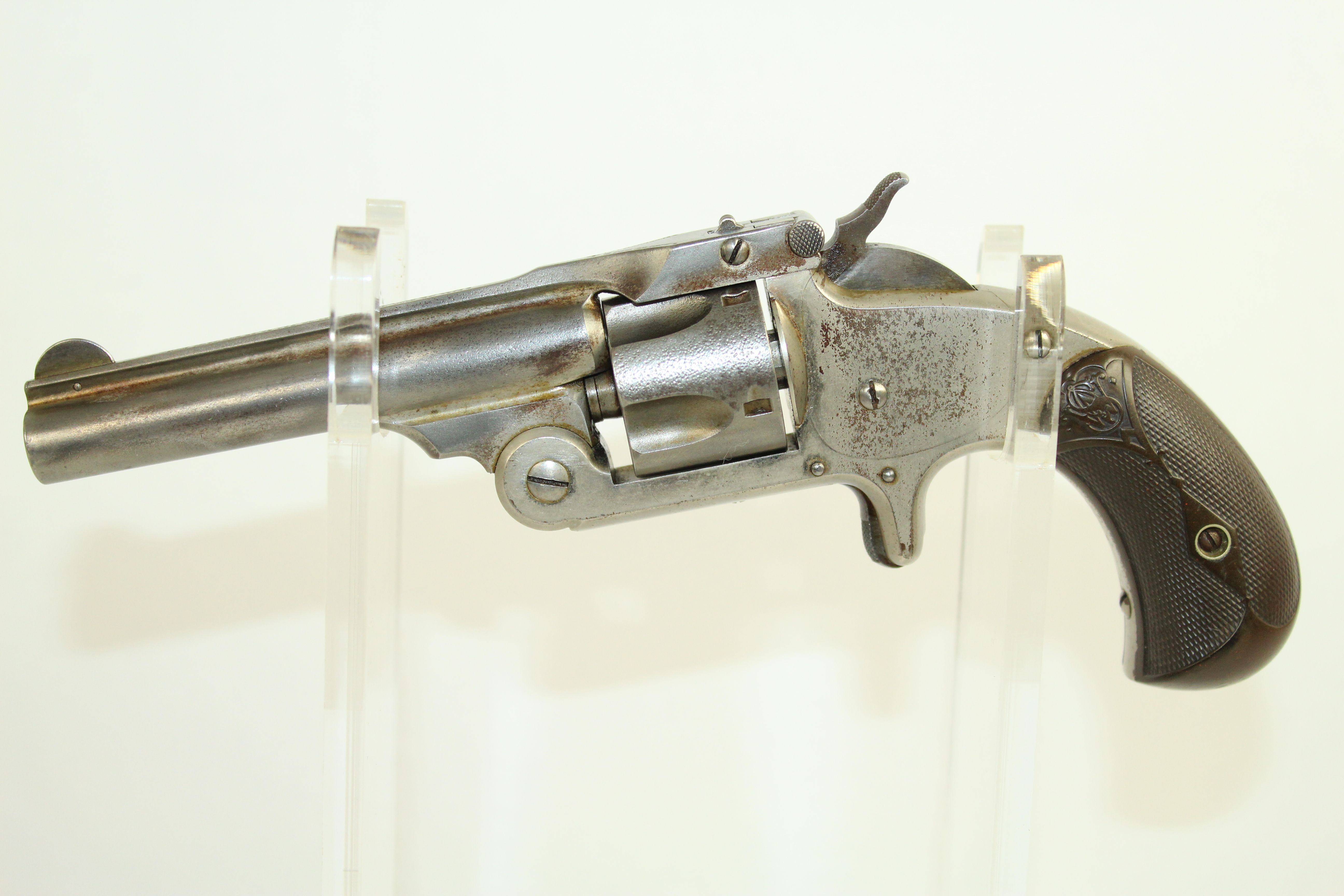 Antique Smith & Wesson S&W Single Action Revolver 001 | Ancestry Guns