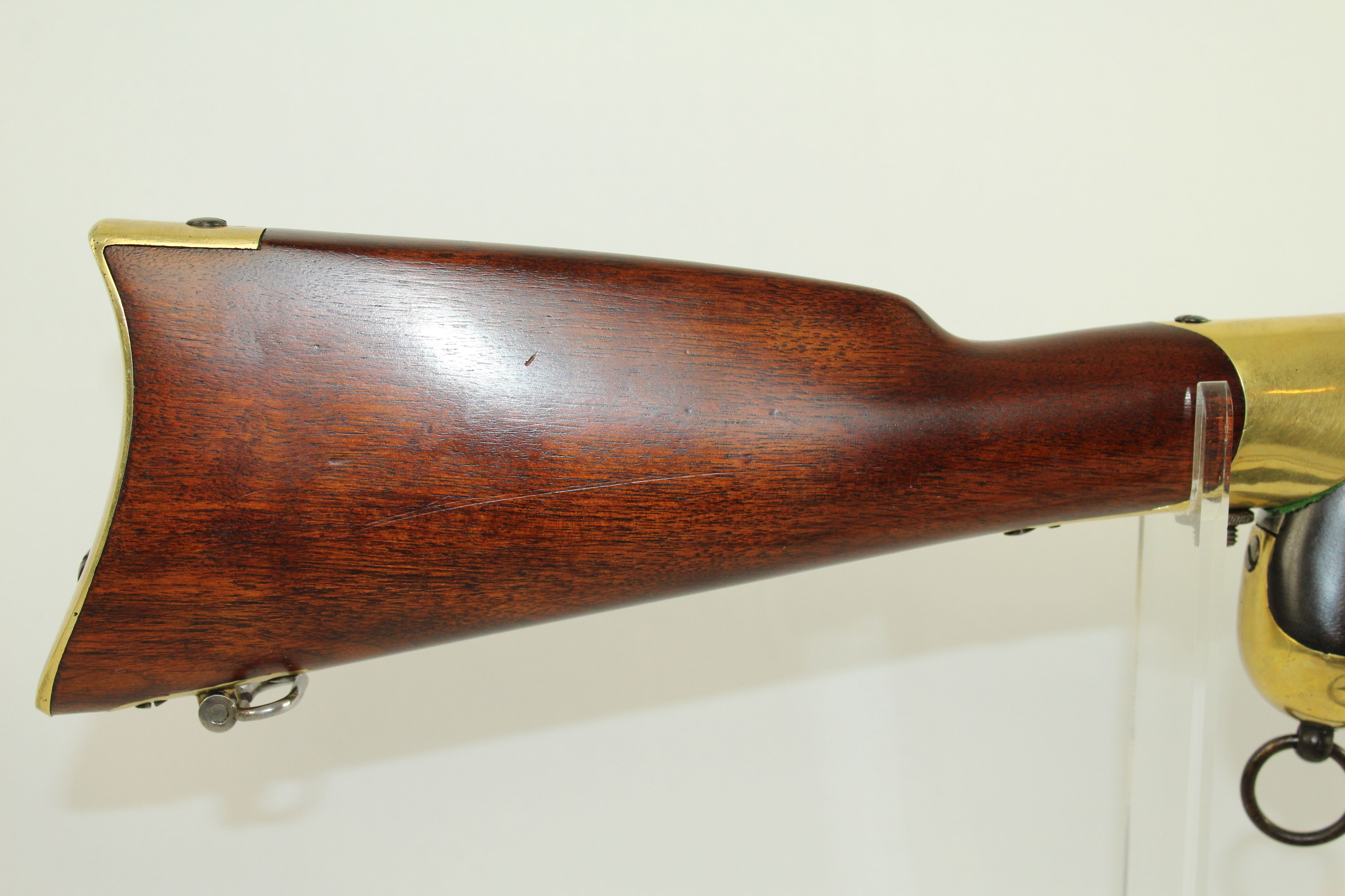 Antique Springfield Armory Model 1855 Pistol Carbine 005 | Ancestry Guns