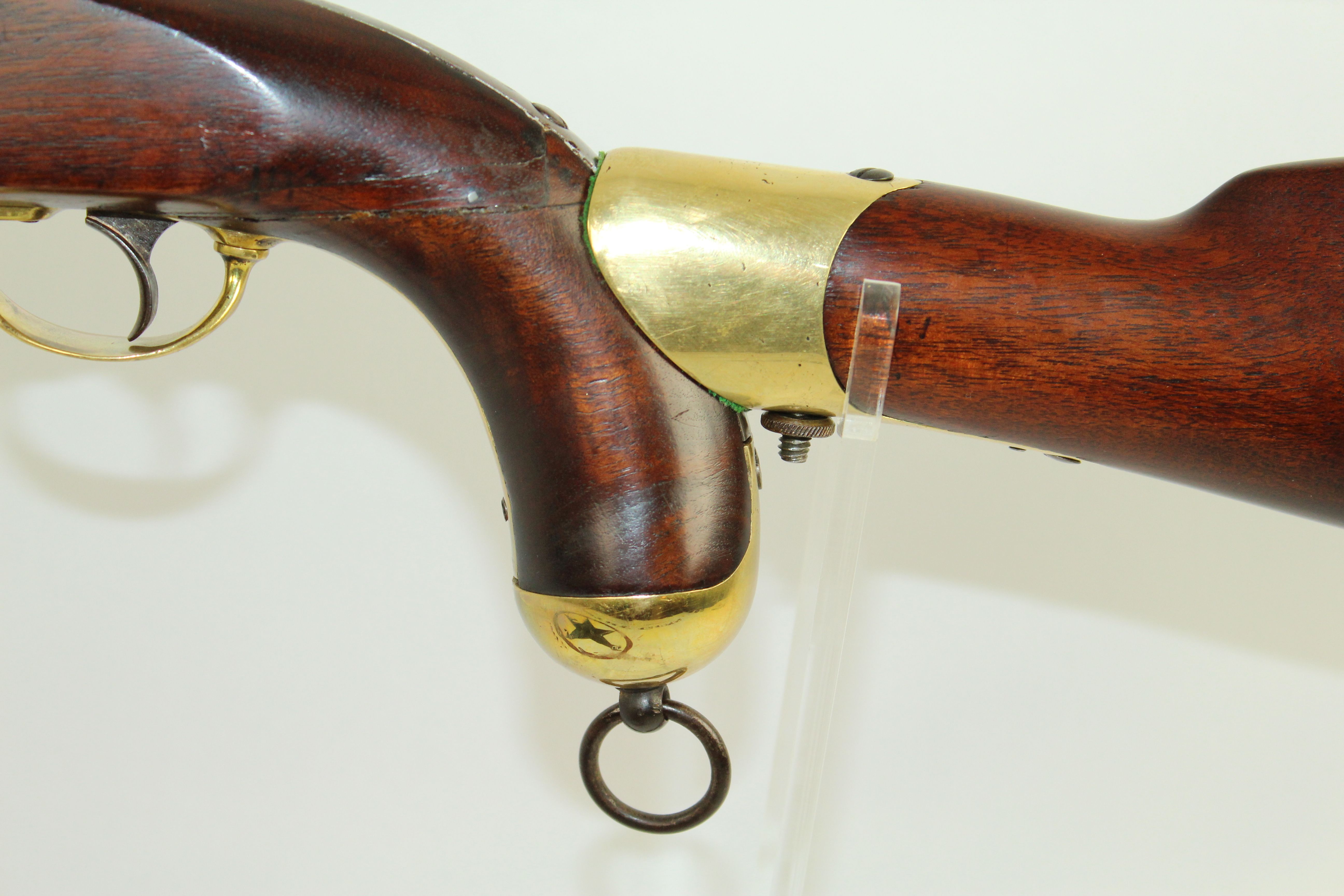 Antique Springfield Armory Model 1855 Pistol Carbine 014 | Ancestry Guns