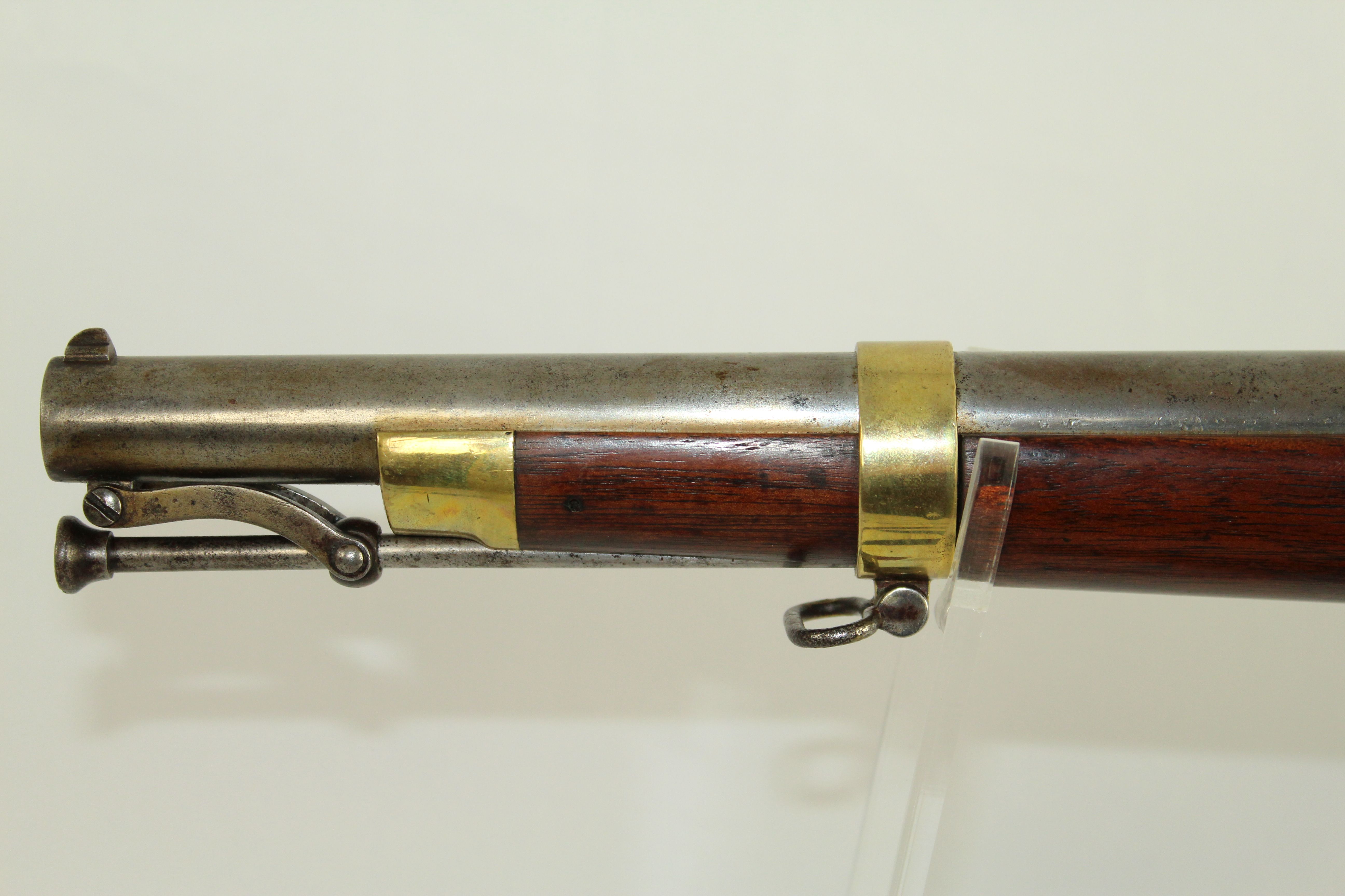 Antique Springfield Armory Model 1855 Pistol Carbine 016 | Ancestry Guns