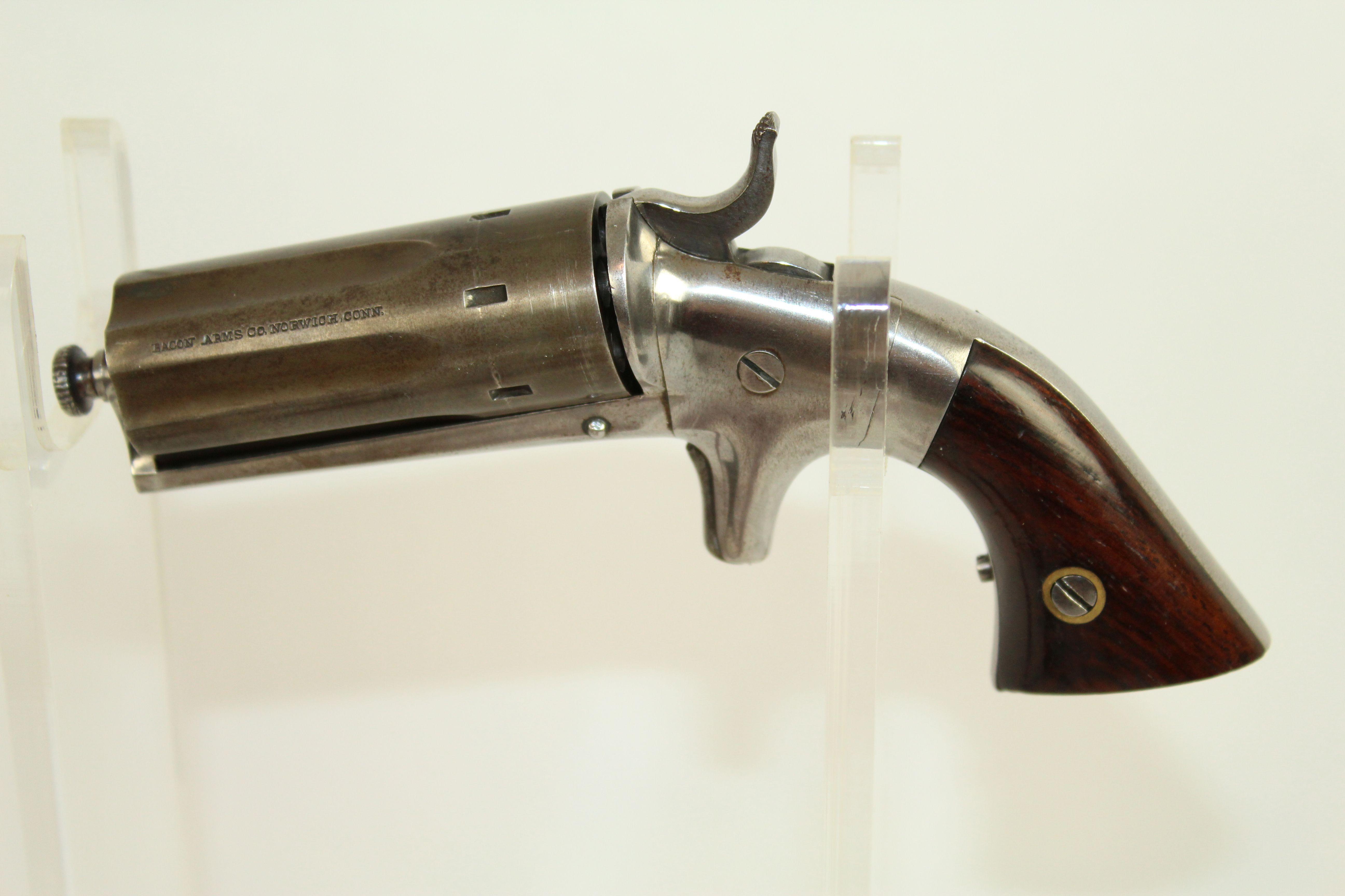 Antique Thomas Bacon Norwich Pepperbox Revolver 002 | Ancestry Guns