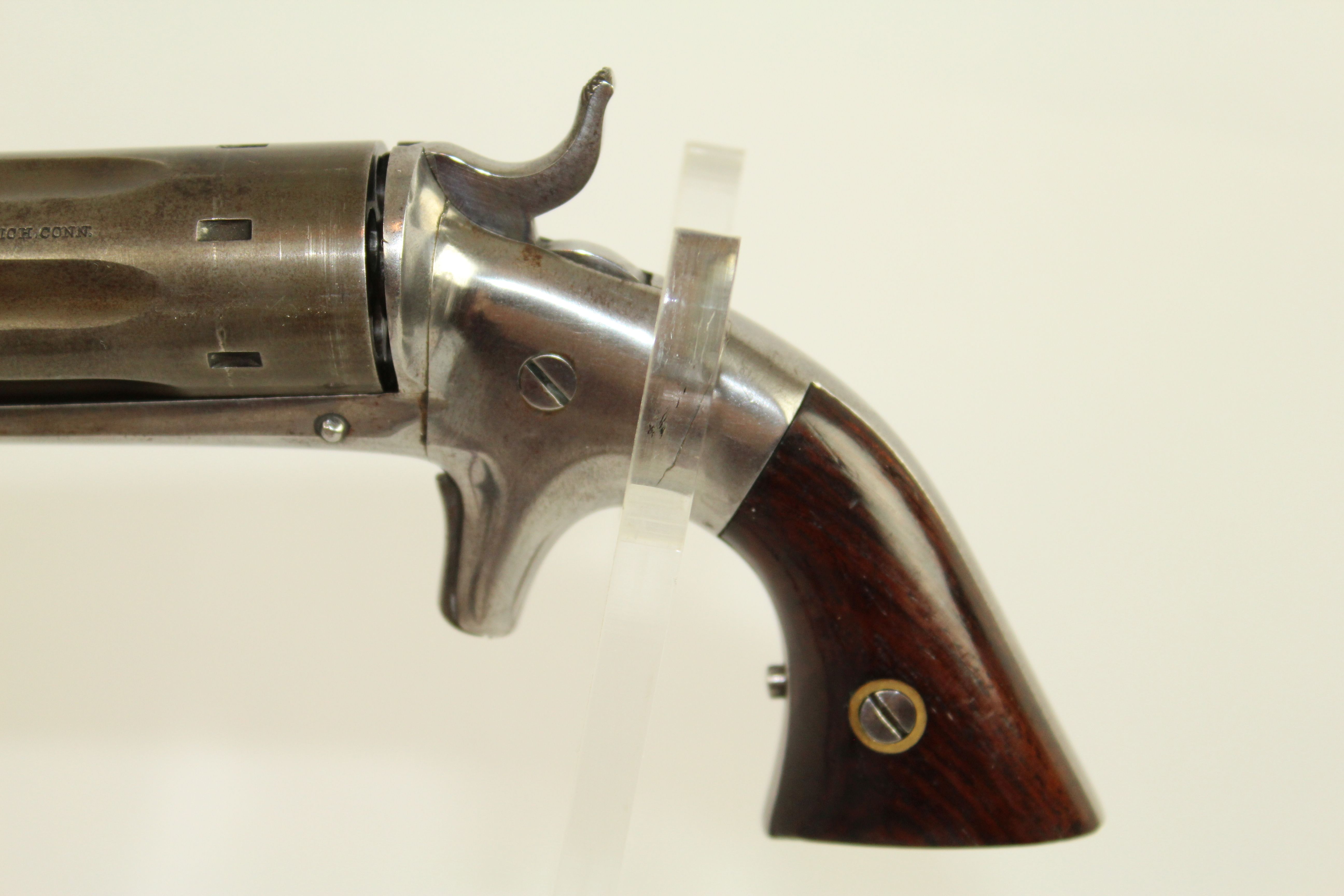 Antique Thomas Bacon Norwich Pepperbox Revolver 004 | Ancestry Guns