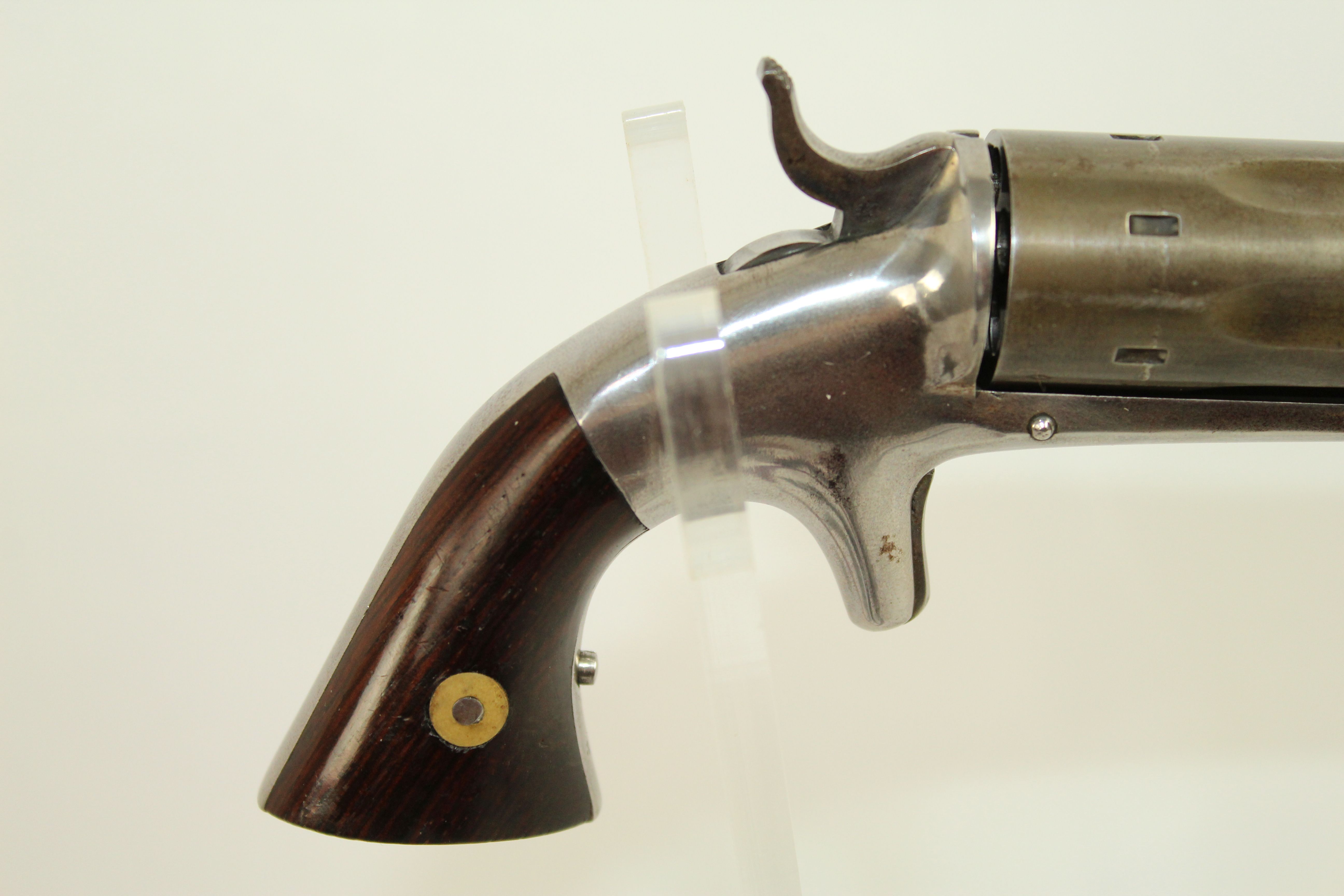 Antique Thomas Bacon Norwich Pepperbox Revolver 009 | Ancestry Guns