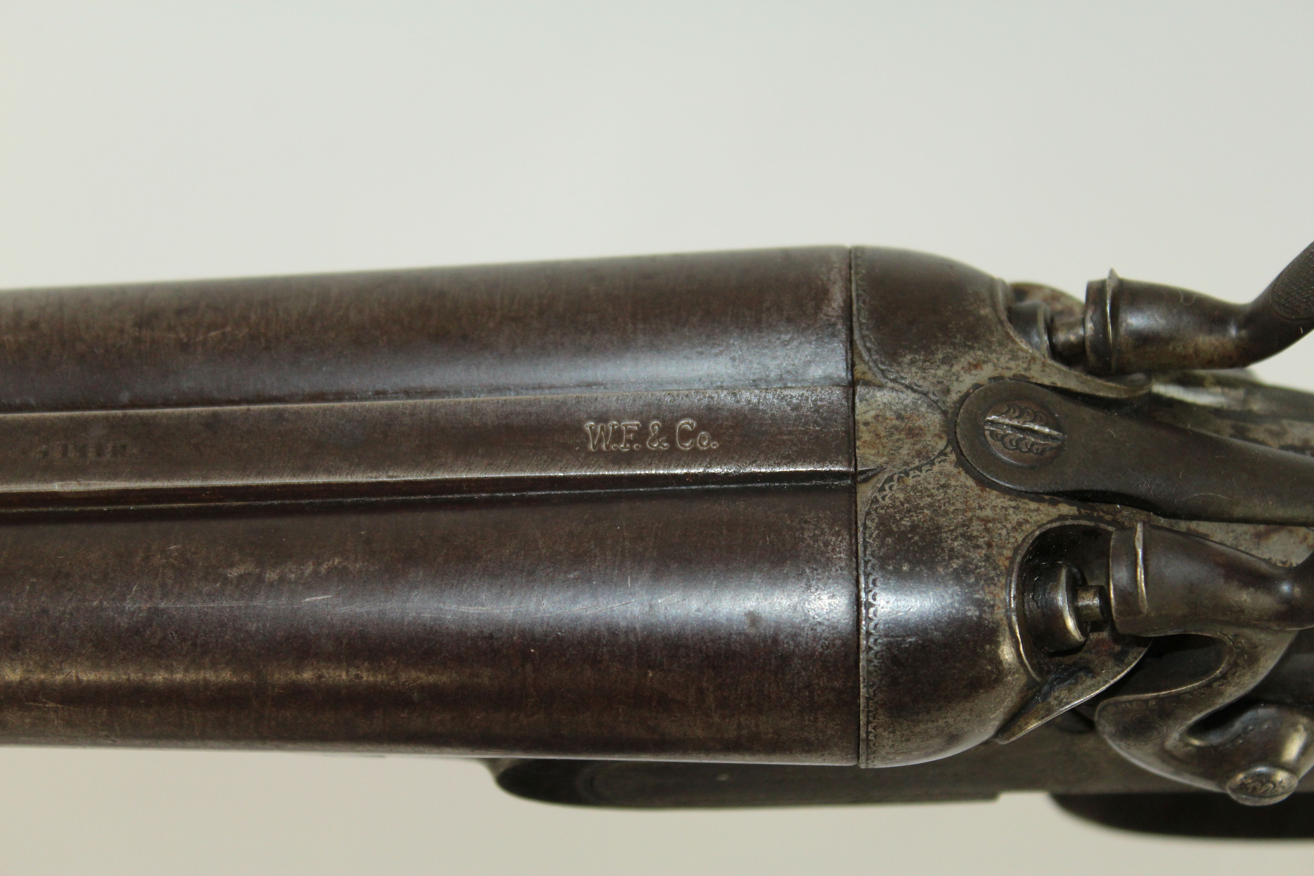 Antique Wells Fargo & Co W.F. & Co. Double Barrel Shotgun 003 ...