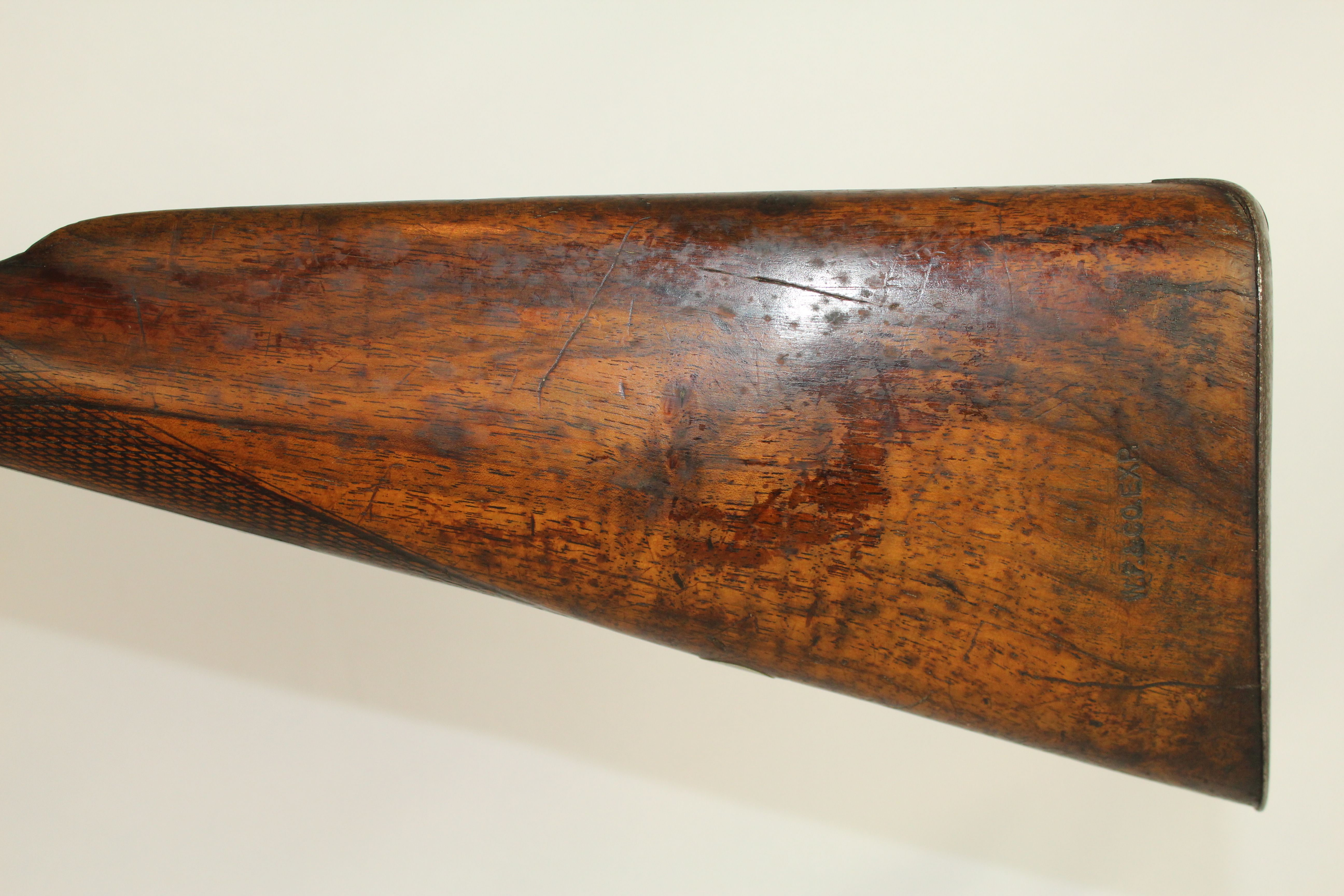 Antique Wells Fargo & Co W.F. & Co. Double Barrel Shotgun 006 ...