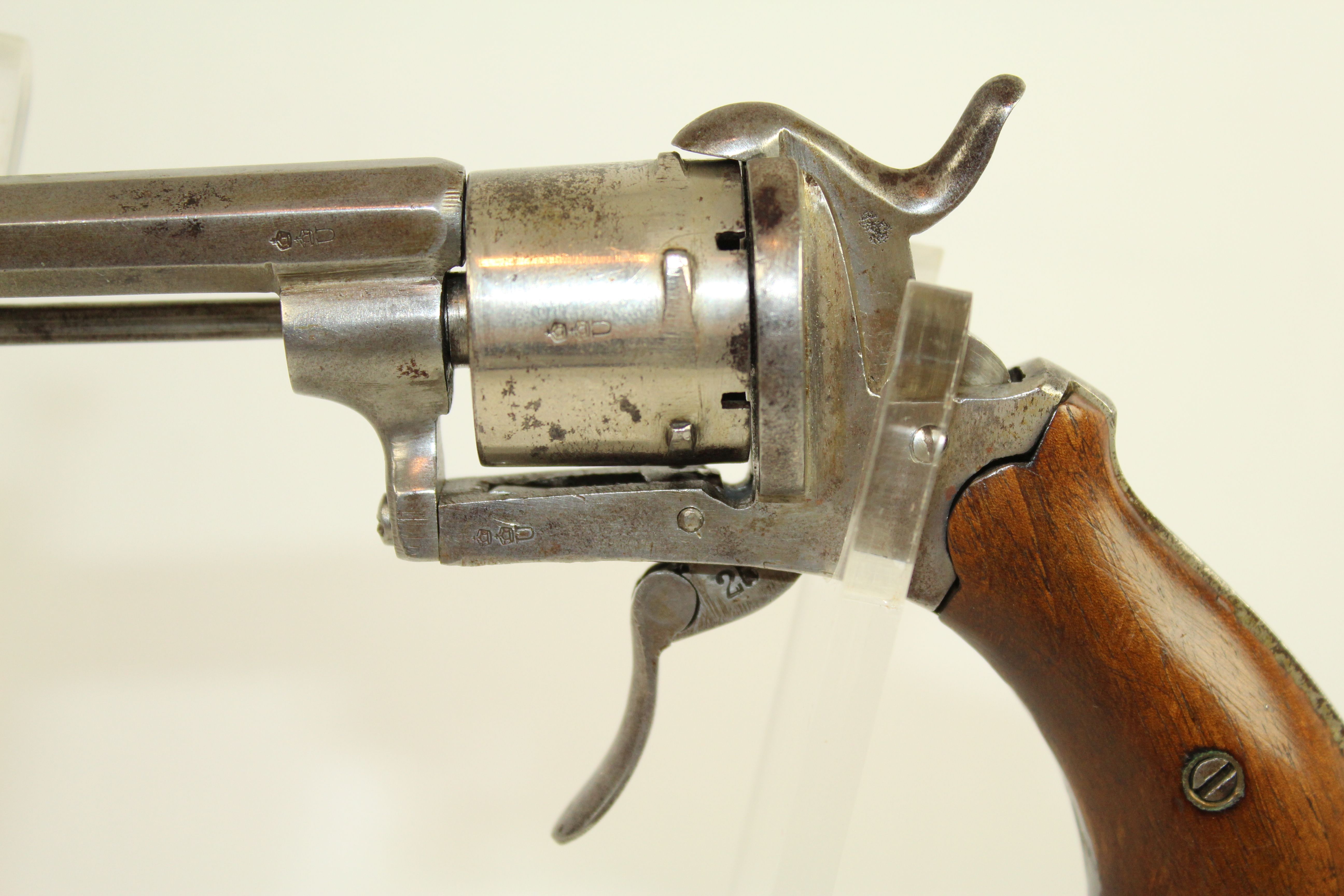 Antique German Pinfire Revolver 002 | Ancestry Guns