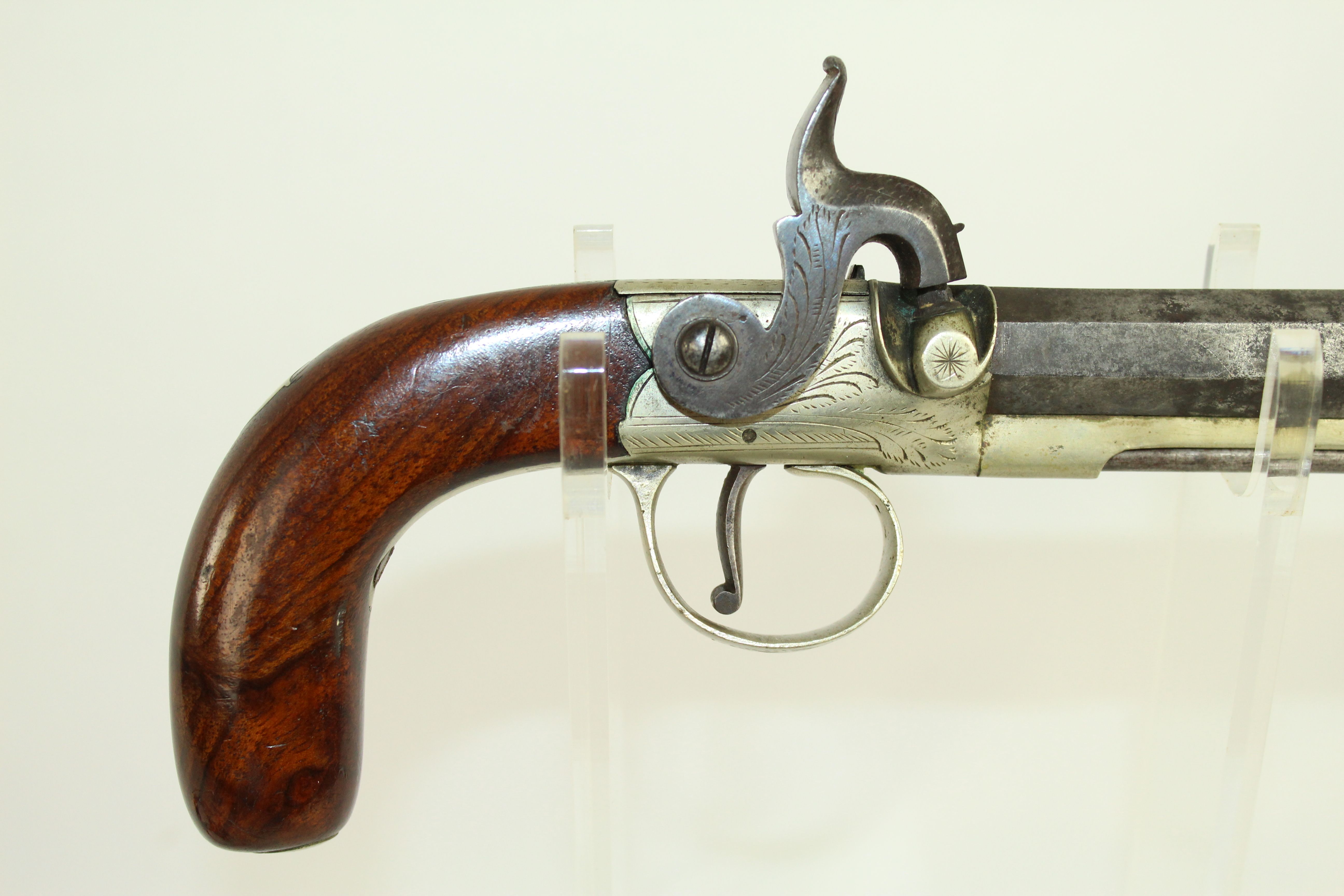 European British English Percussion Pistol Antique 002 | Ancestry Guns