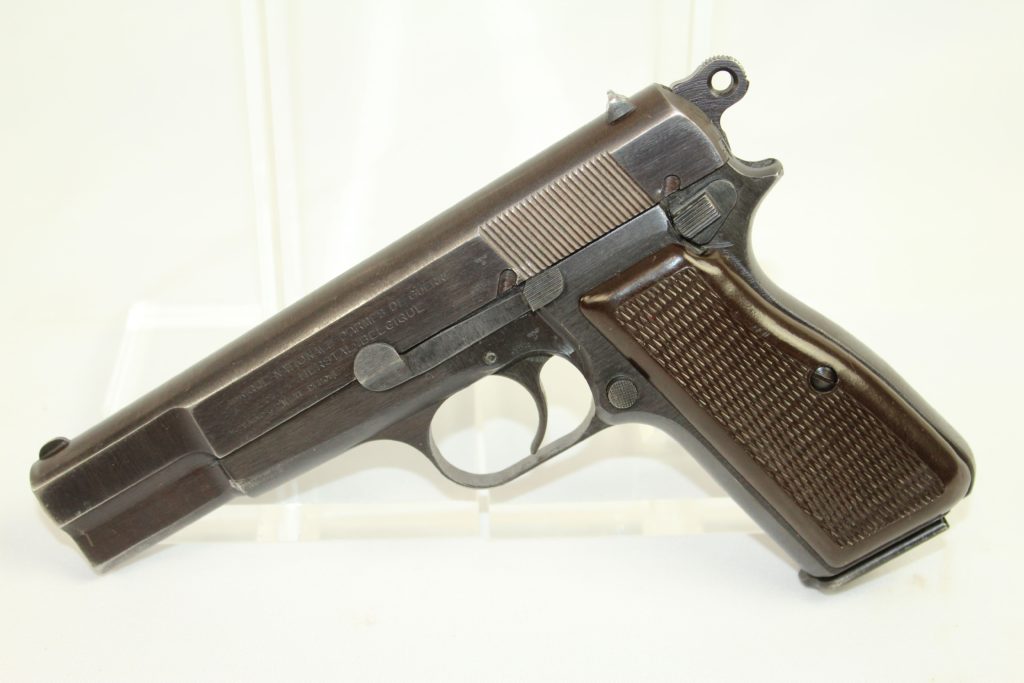 WWII German Nazi FN Browning Hi Power HP Pistol Antique 007 | Ancestry Guns