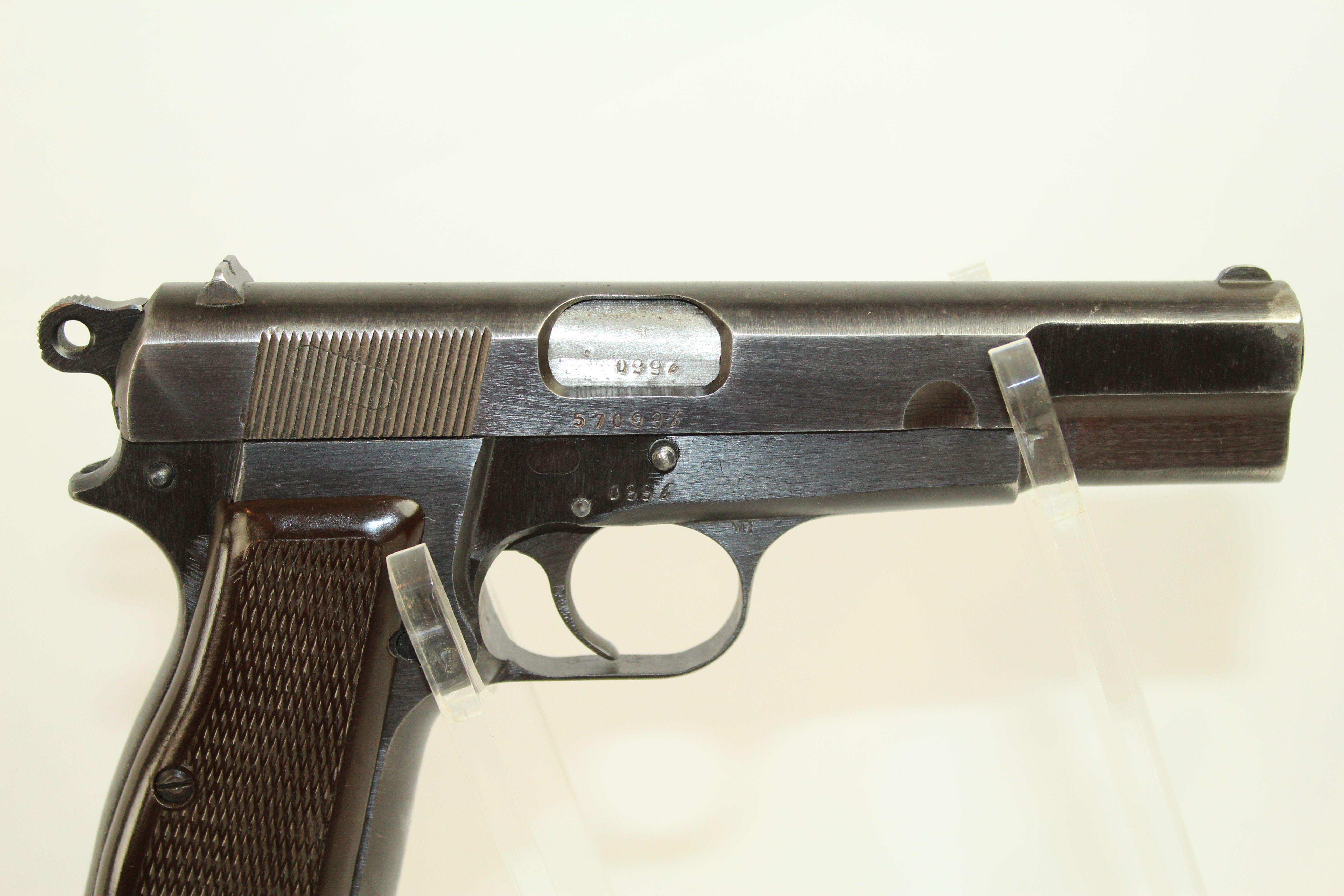 WWII German Nazi FN Browning Hi Power HP Pistol Antique 019 | Ancestry Guns