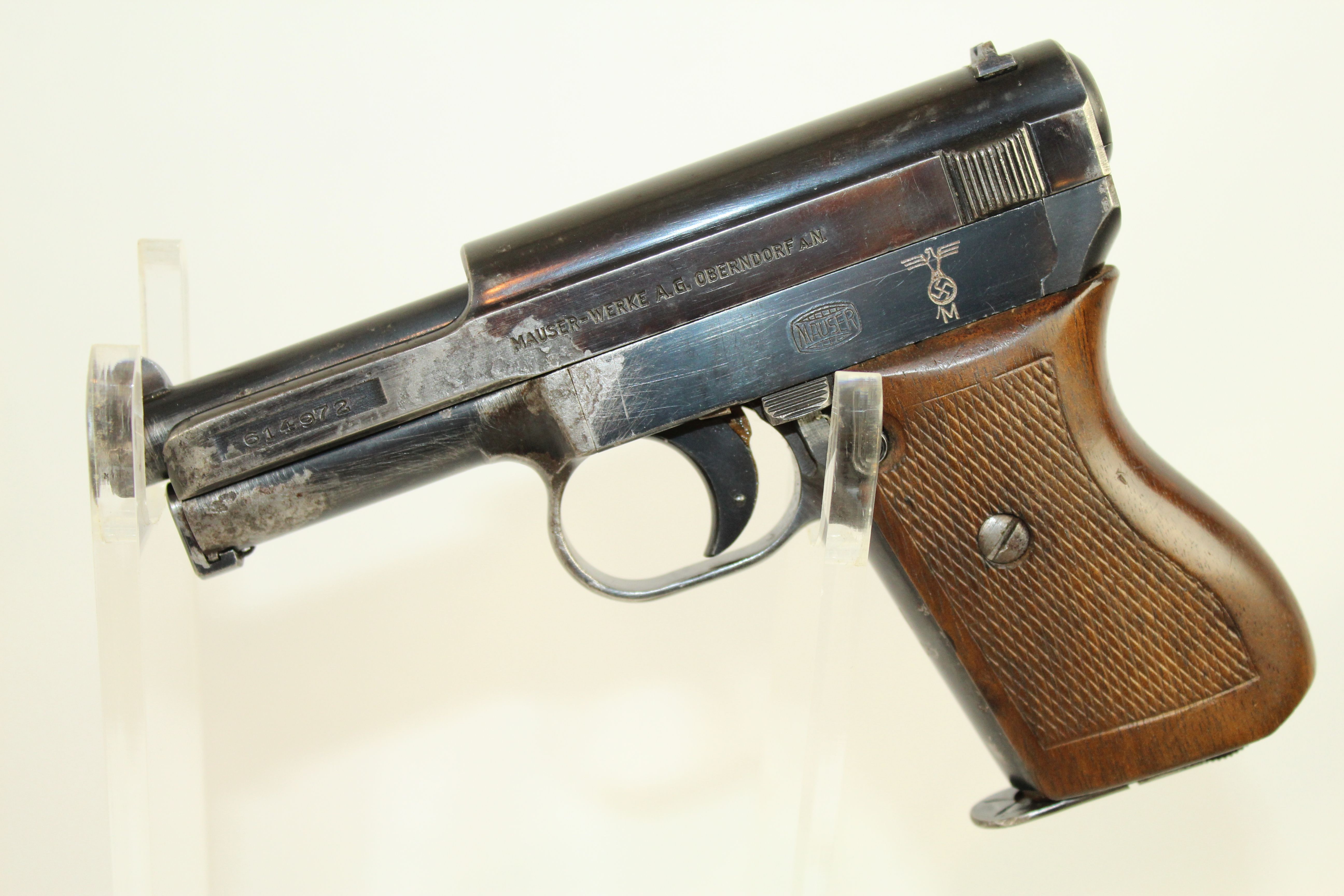 WWII German Nazi Mauser 1934 Kriegsmarine Navy Pistol Antique 001 ...