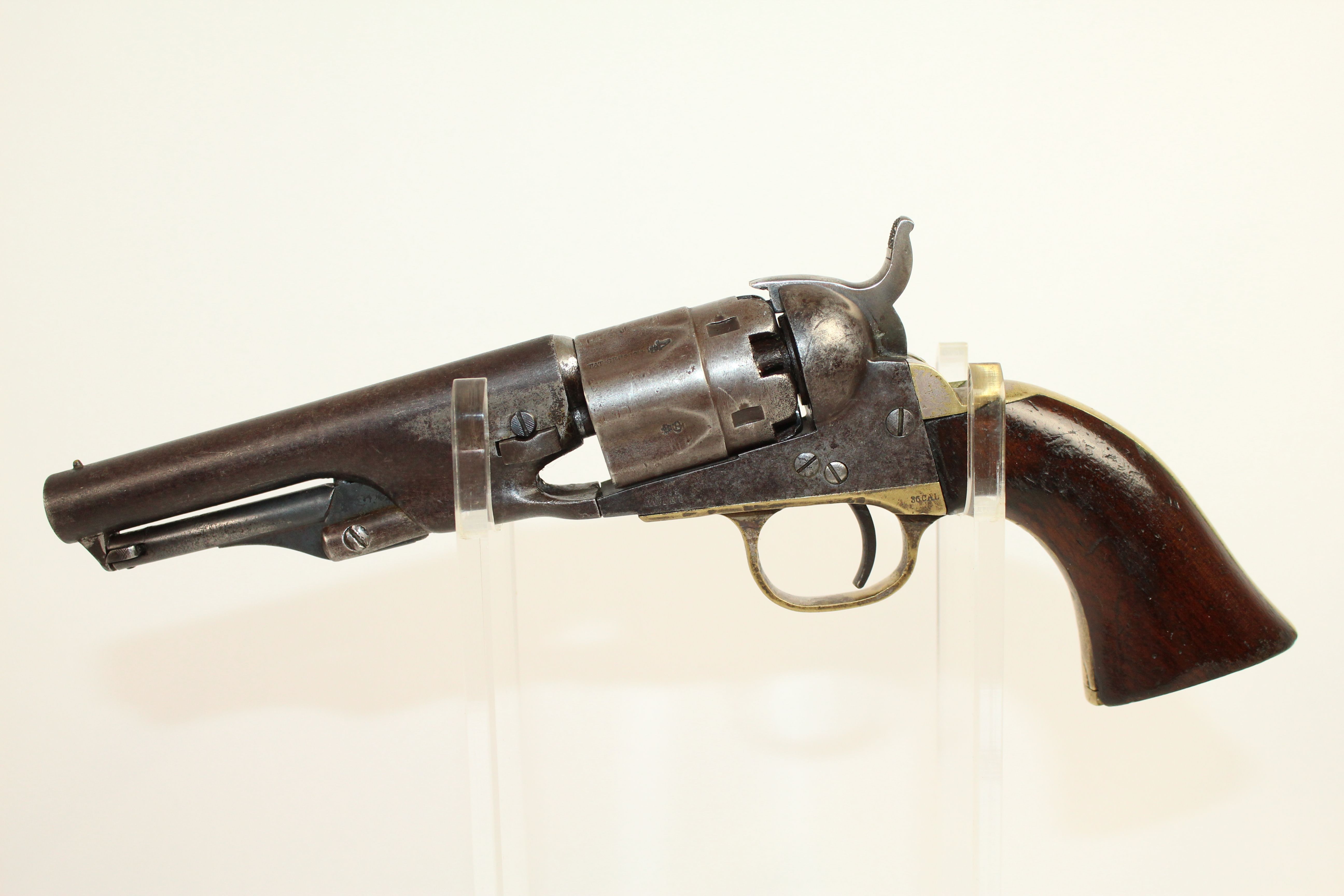 British Proofed Colt 1862 Police Revolver Antique 001 | Ancestry Guns