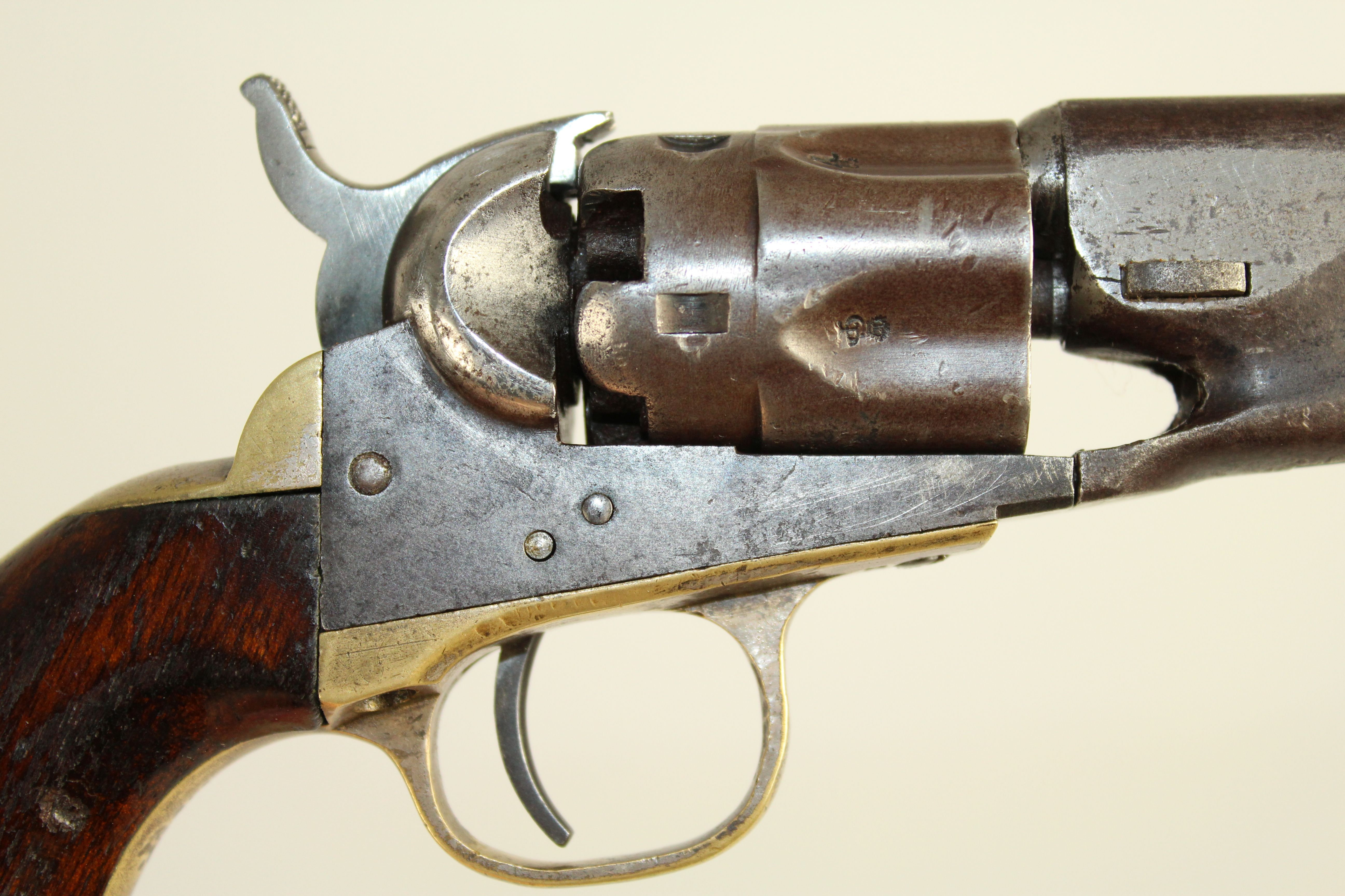 British Proofed Colt 1862 Police Revolver Antique 013 | Ancestry Guns