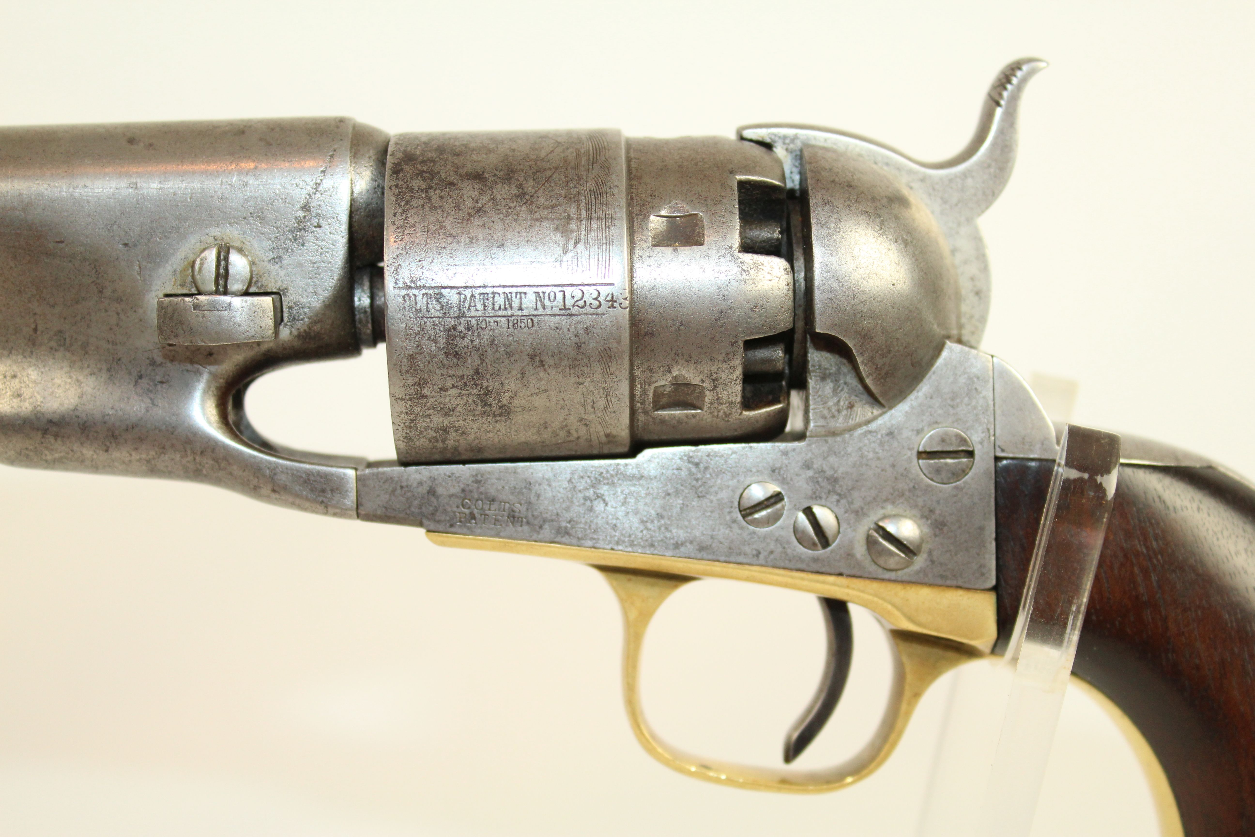 Civil War Colt 4 Screw 1860 Army Revolver Antique Firearm 001 ...