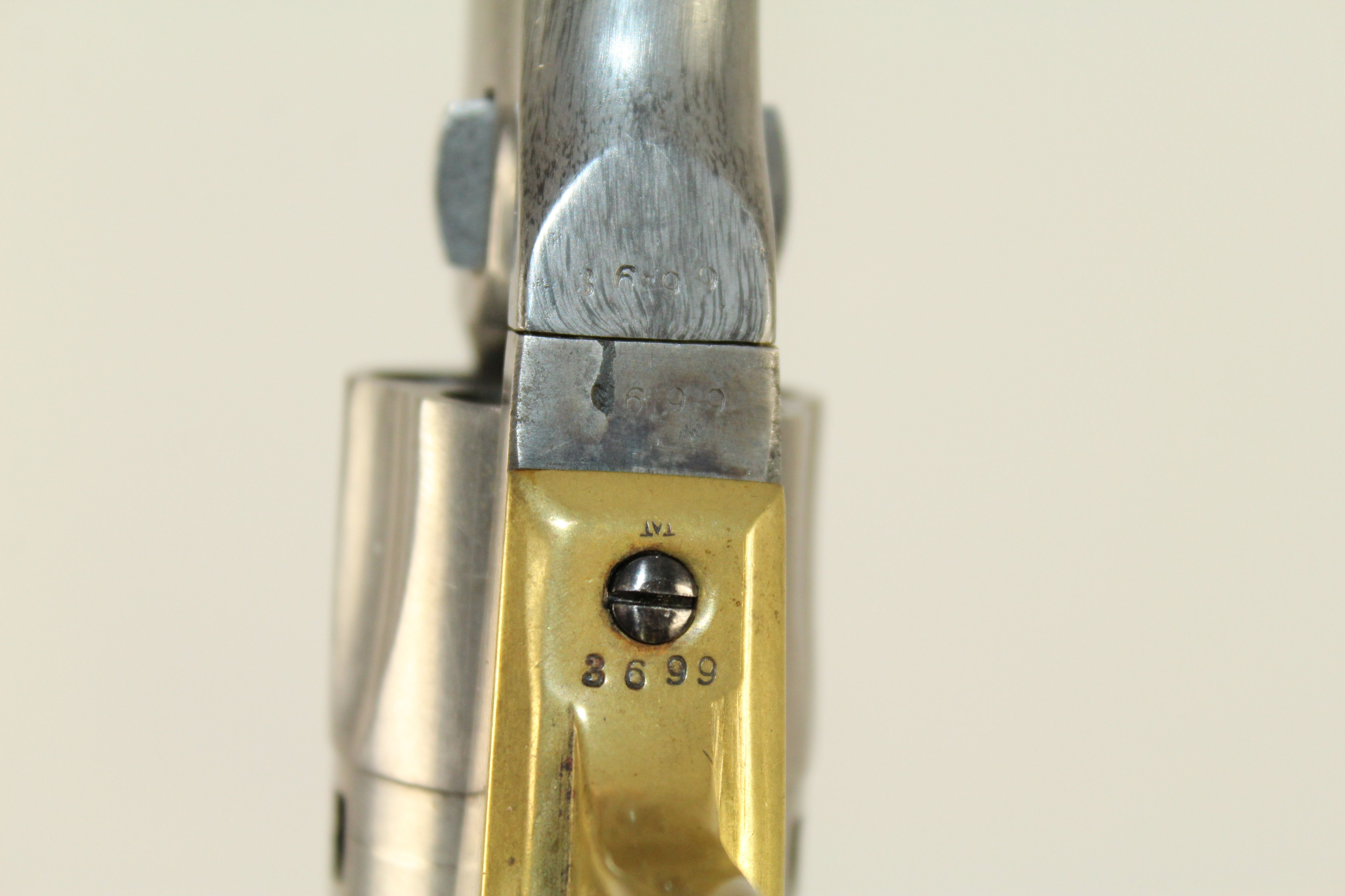 Civil War Metropolitan Police Revolver Antique Firearm 007 | Ancestry Guns