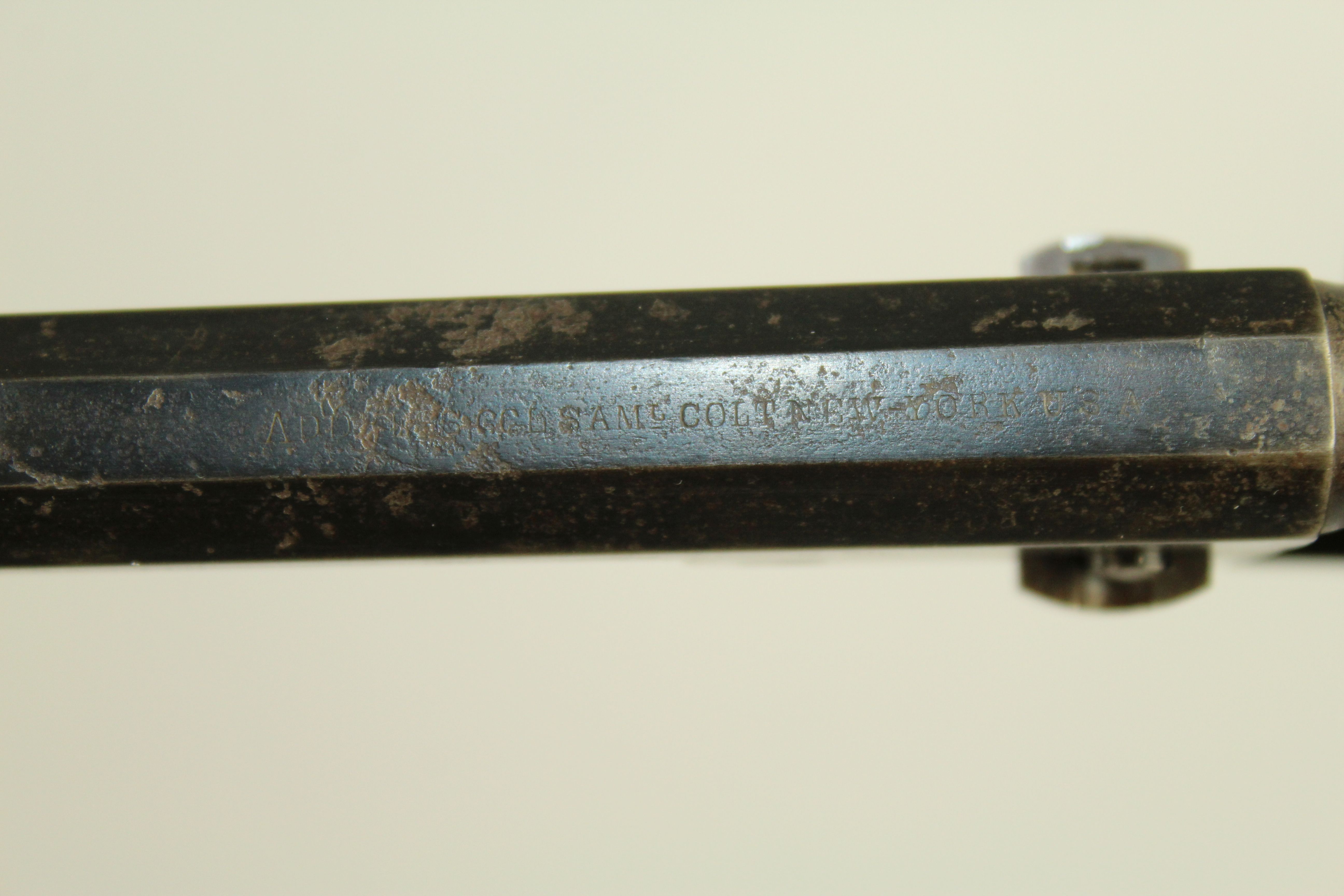 Colt 1849 Pocket Revolver Antique 002 | Ancestry Guns