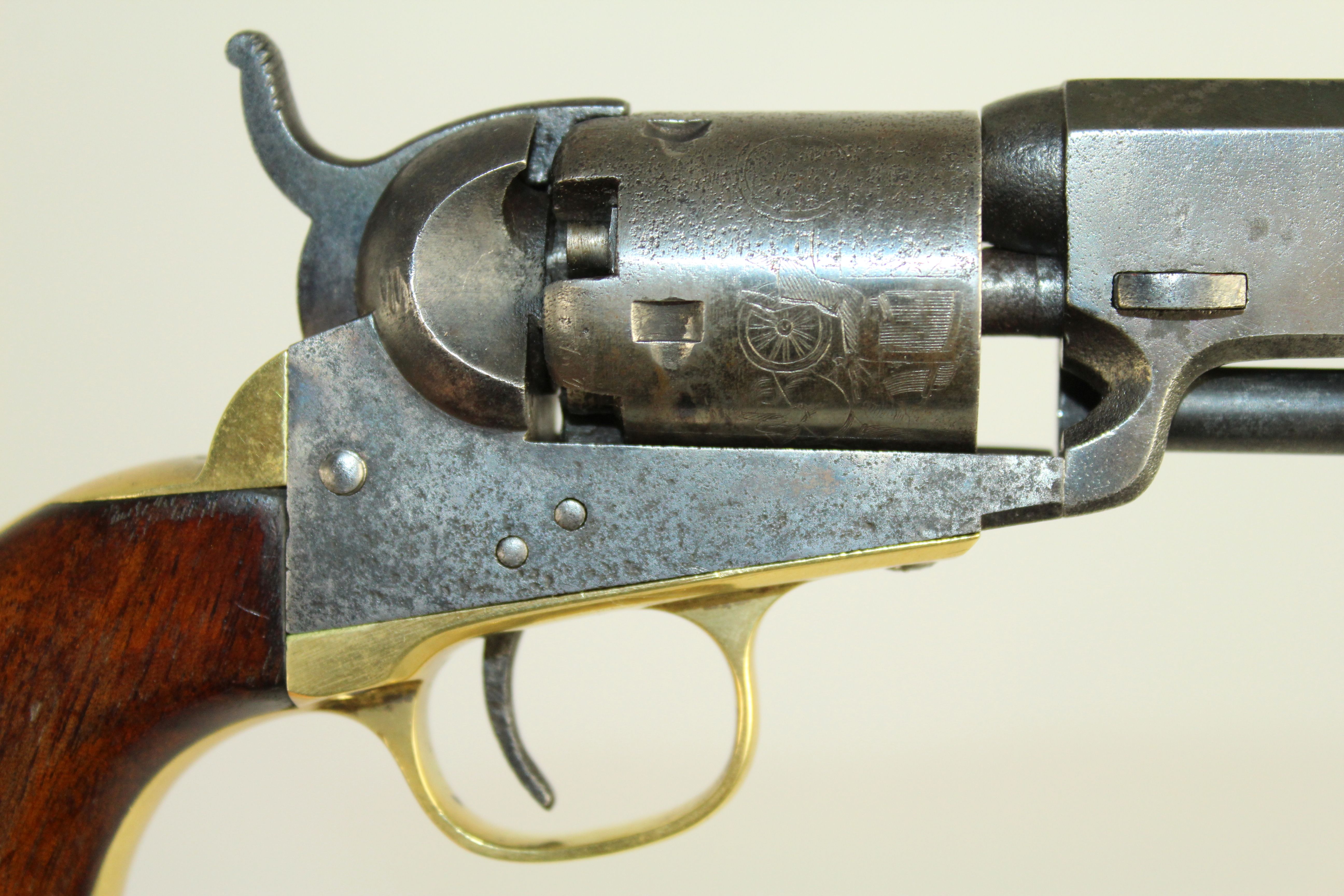 Colt 1849 Pocket Revolver Antique 014 | Ancestry Guns