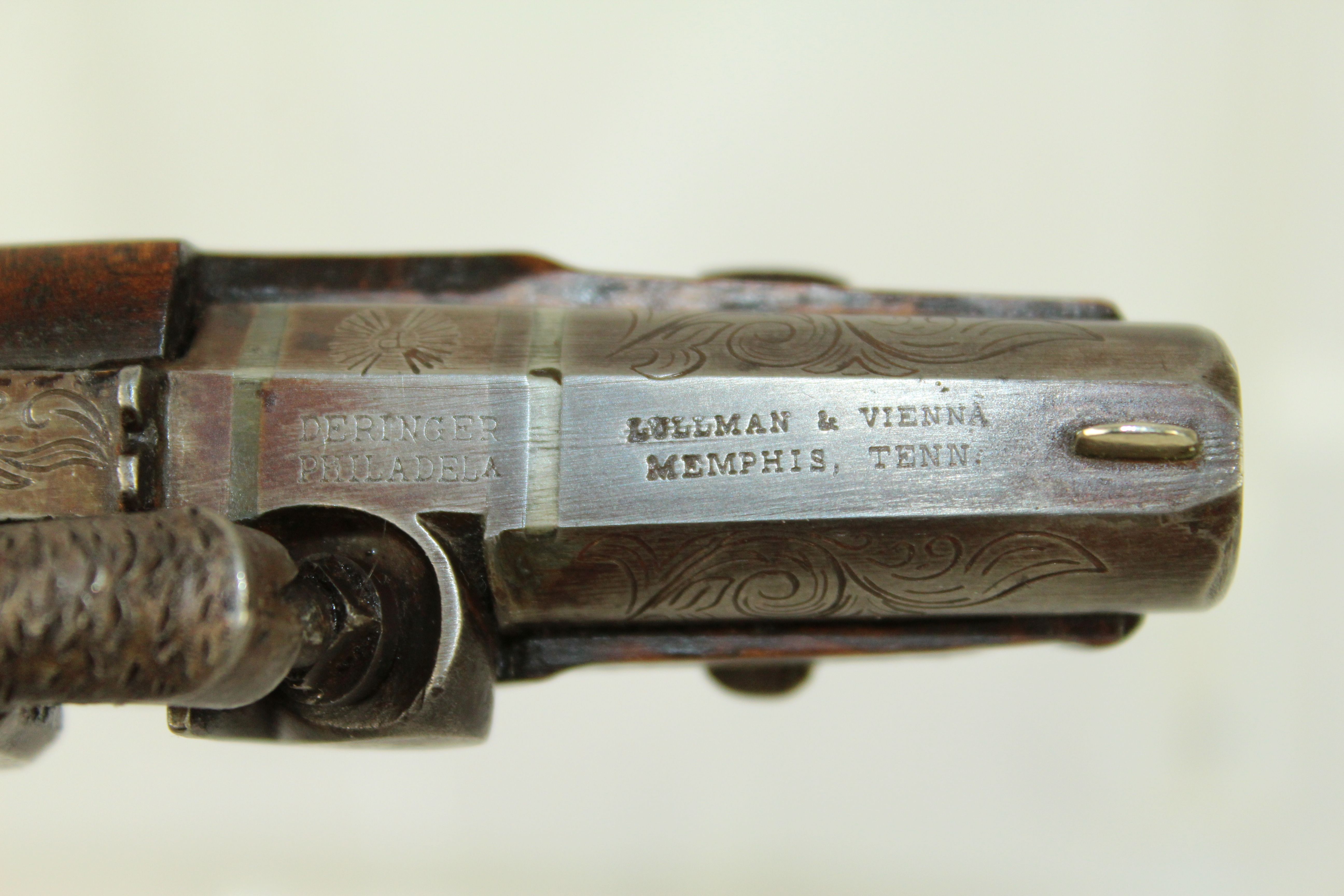 Deringer Derringer Philadelphia Percussion Pistol Antique Firearm 002 ...