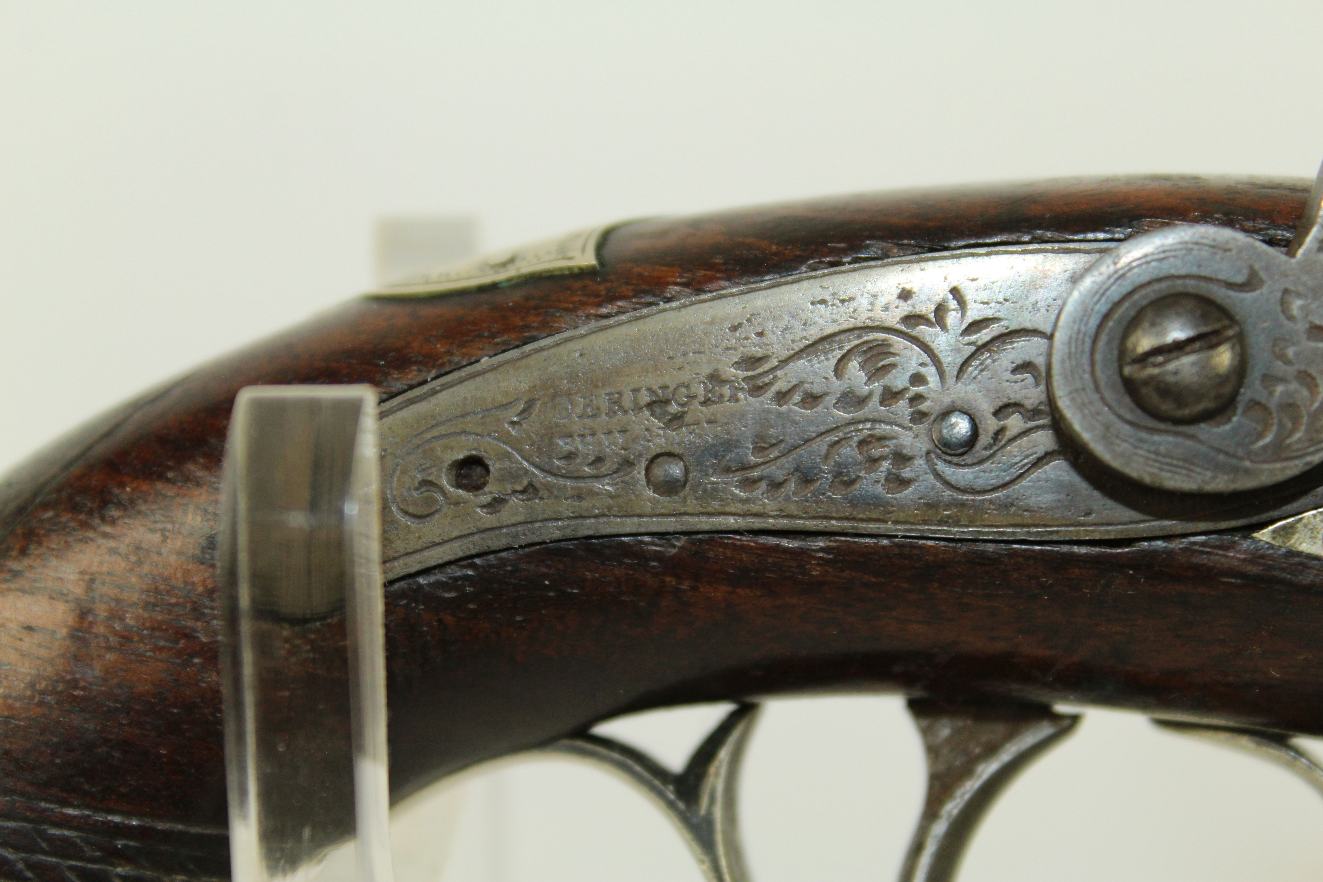 Deringer Derringer Philadelphia Percussion Pistol Antique Firearm 003 ...