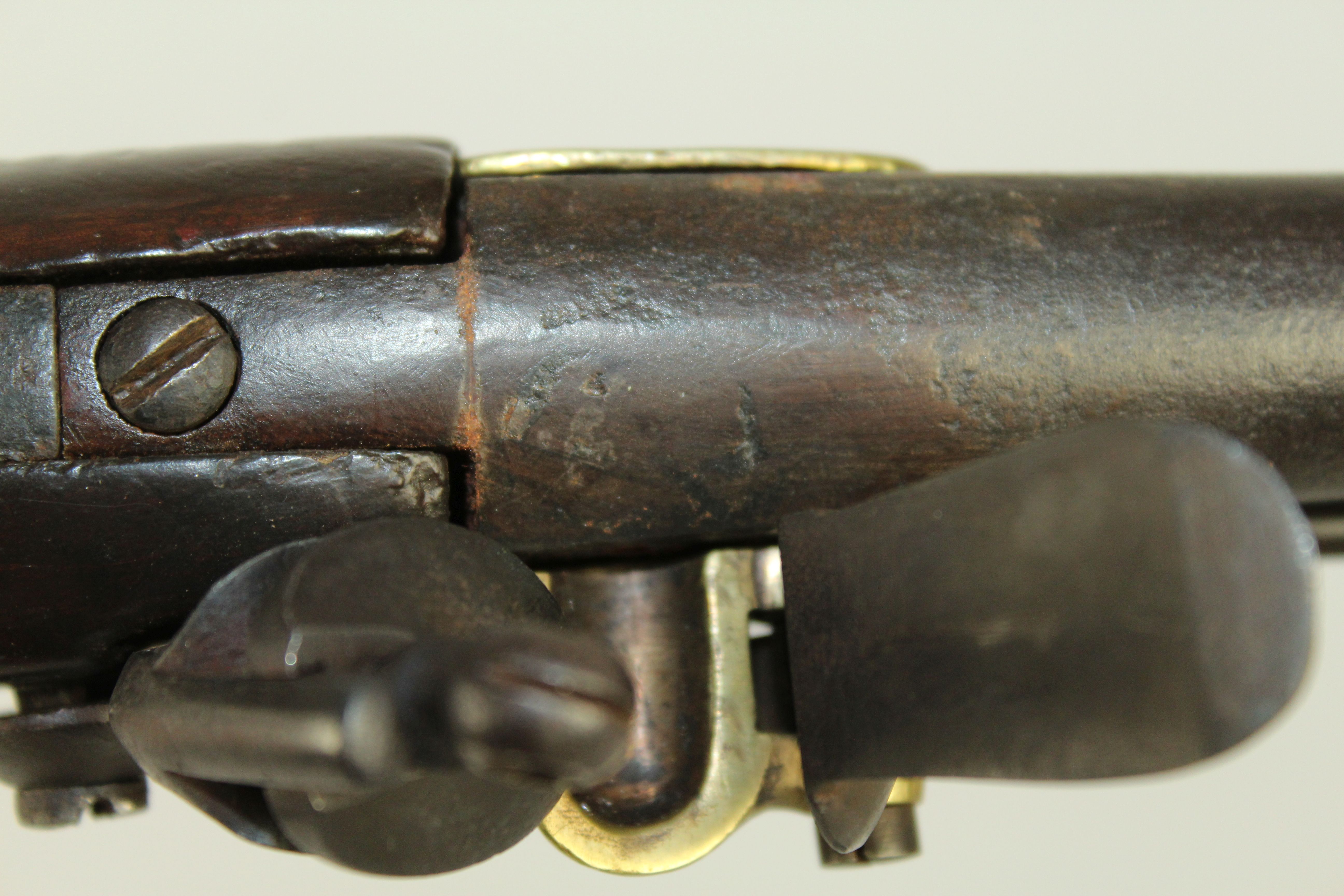 French 1777 Revolutionary War Flintlock Pistol Antique Firearm 006 ...